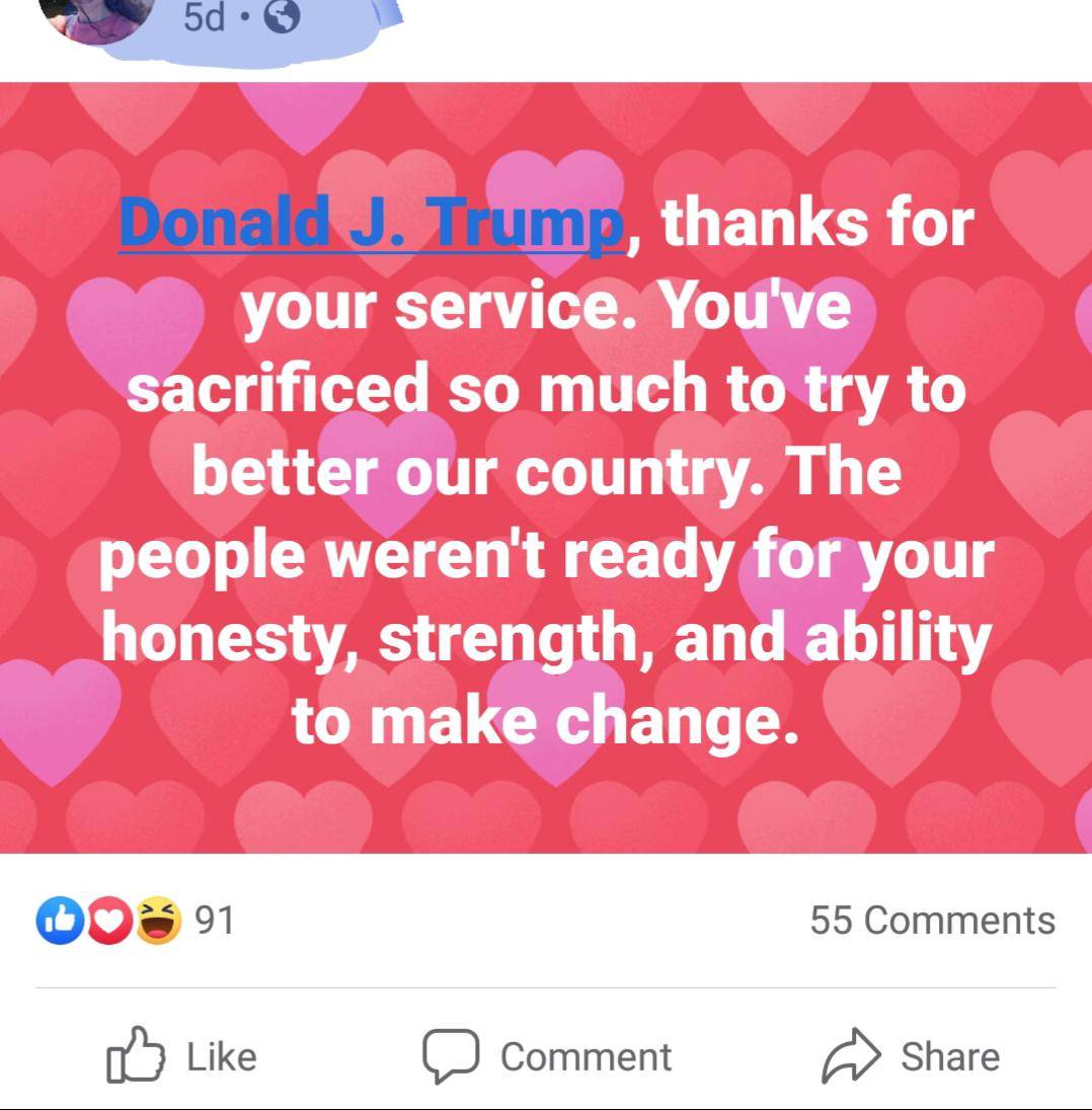 Thank you for your service. | Scrolller