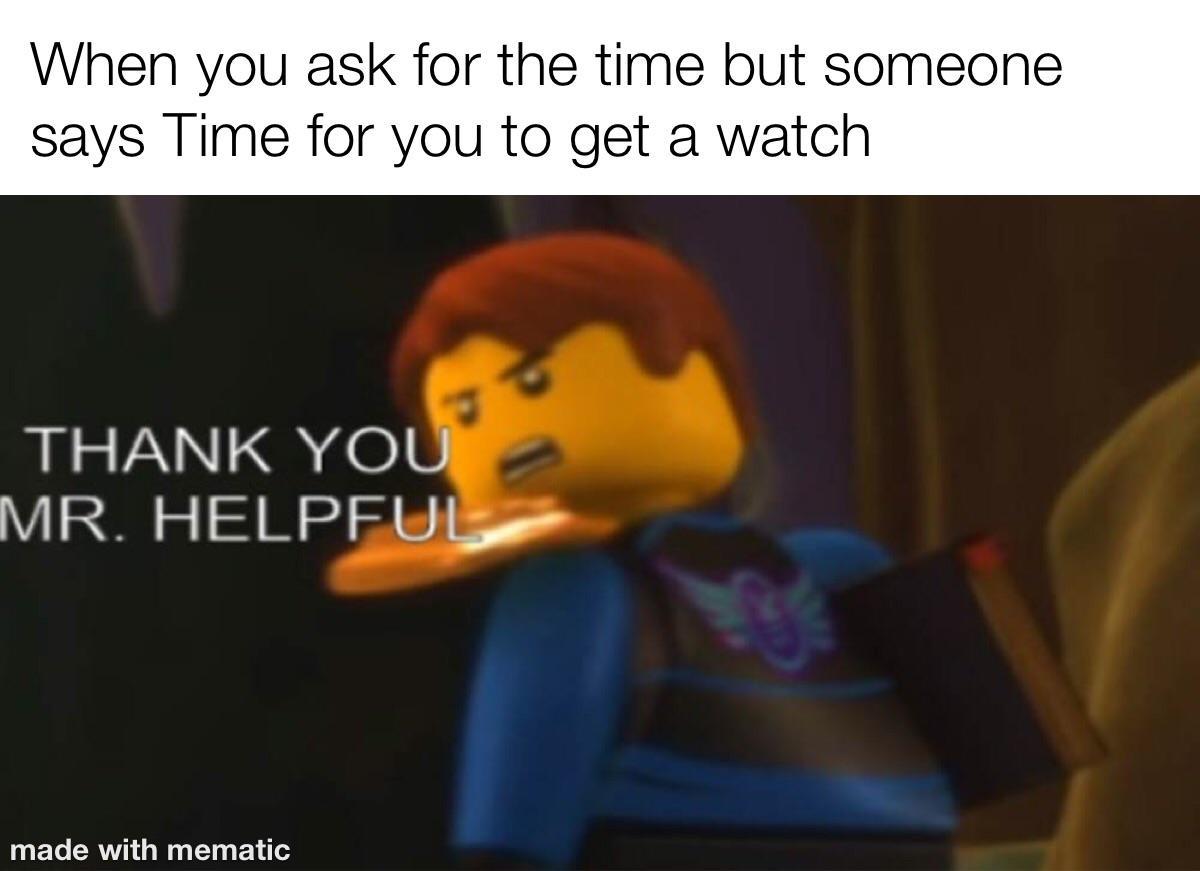 Thank you mr. helpful | Scrolller