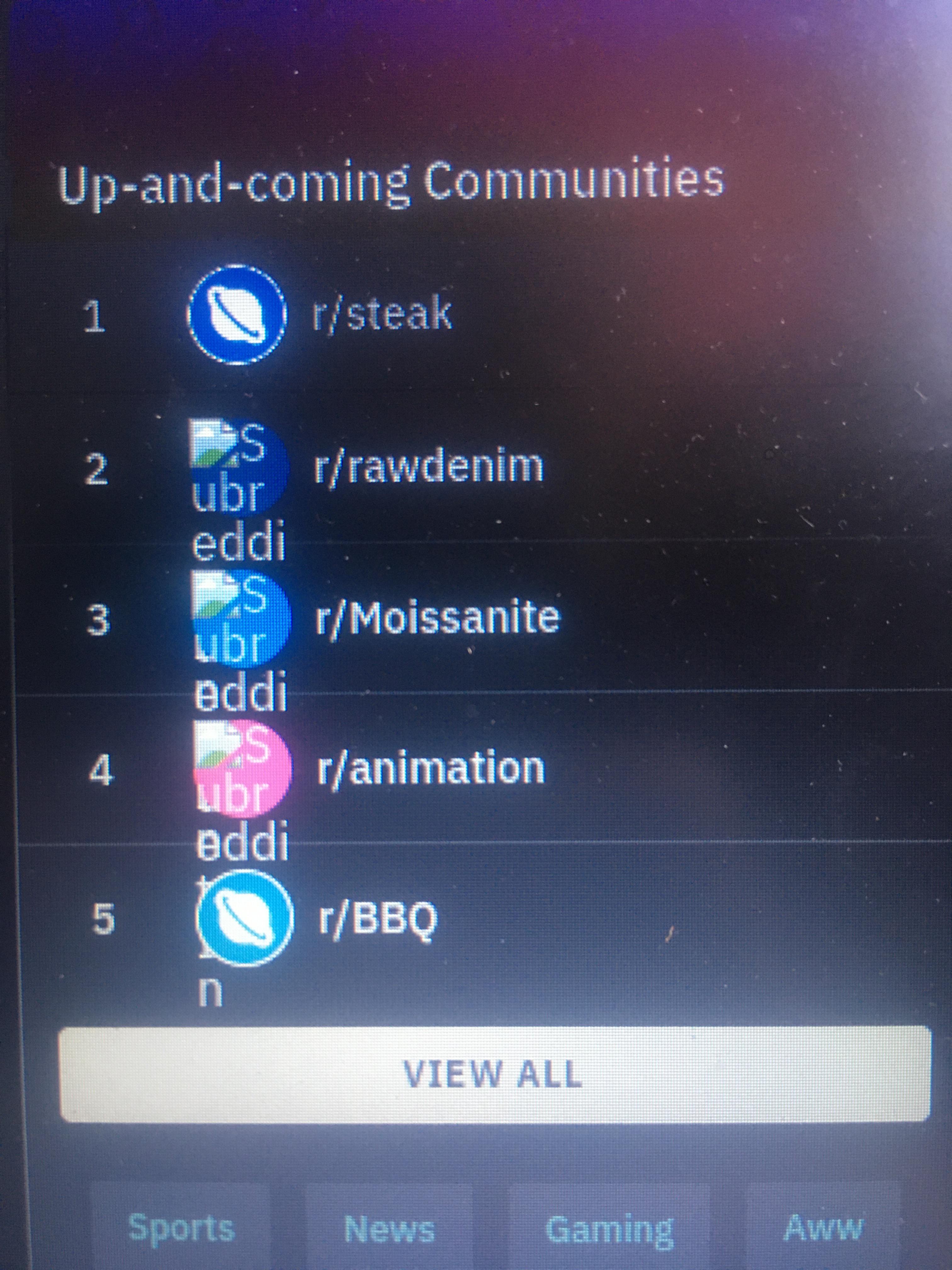 Thanks for the subreddits, reddit | Scrolller