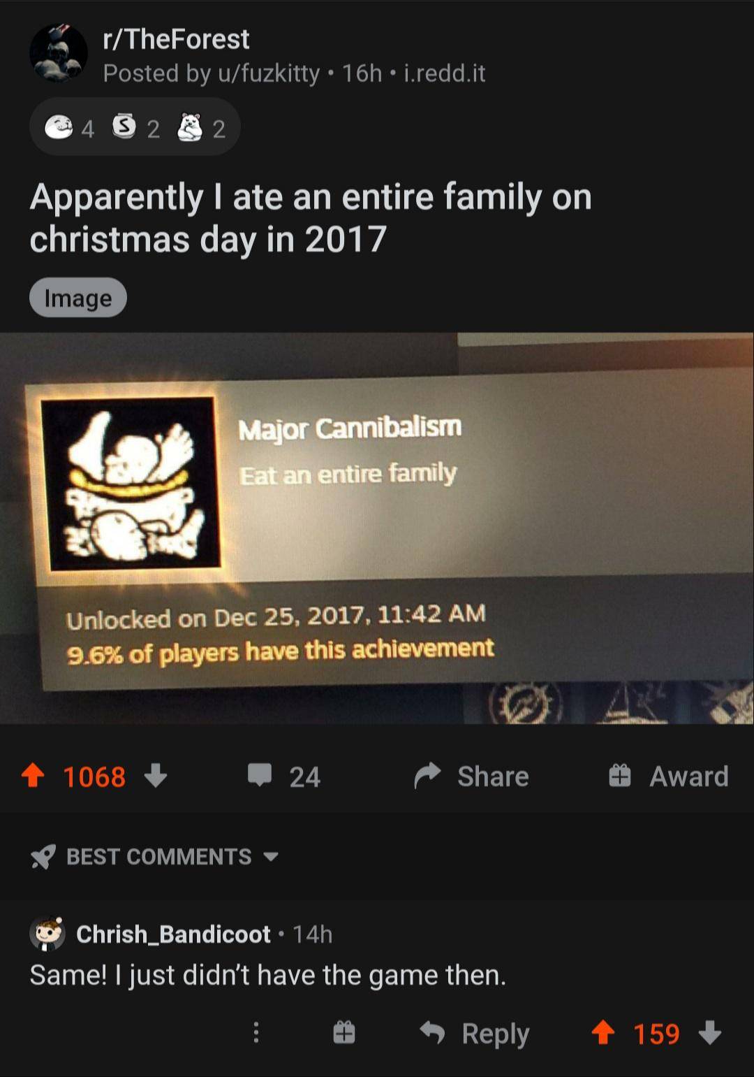 Thanks, I hate cannibalism | Scrolller