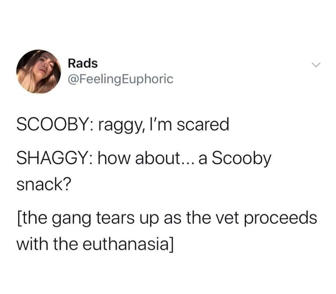 Thanks, I hate real life Scooby Doo | Scrolller