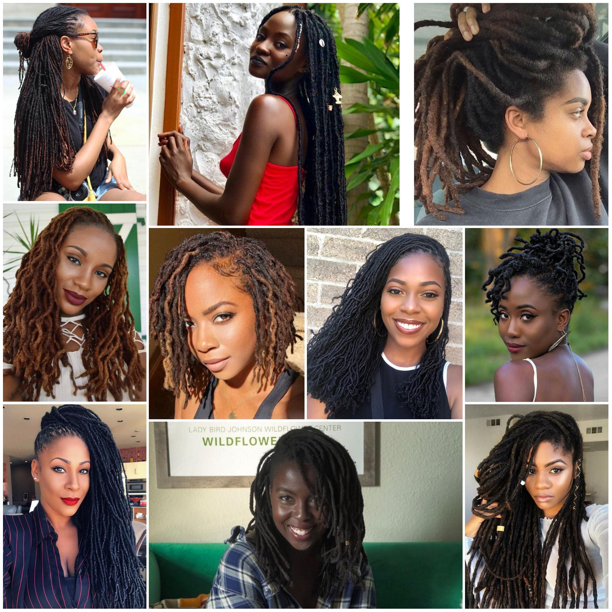 That Locs Life: Women rocking every type of loc - sisterlocks, dreadlocks, bobbed locs, long ...