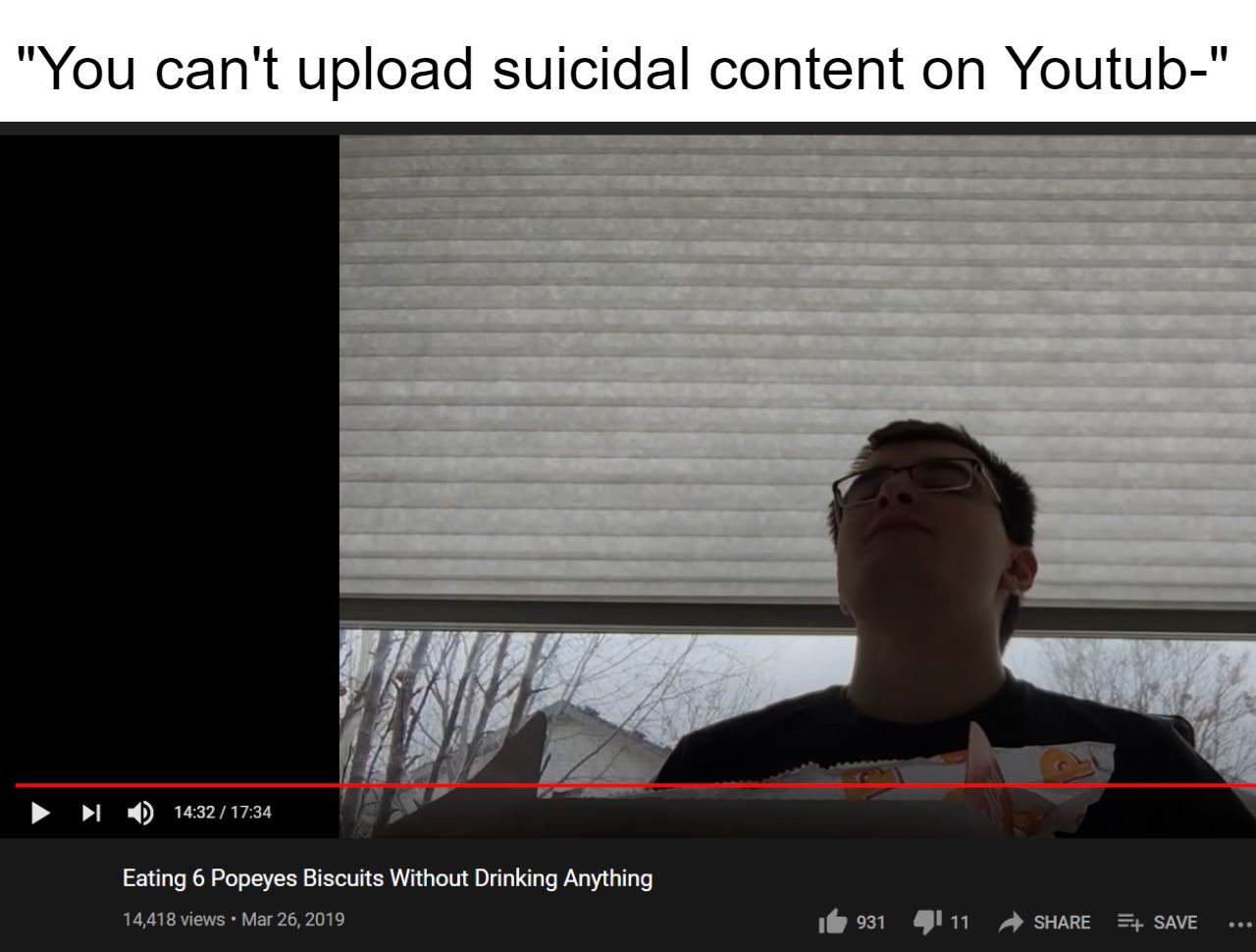 That's gotta be the worst lunch ever. | Scrolller