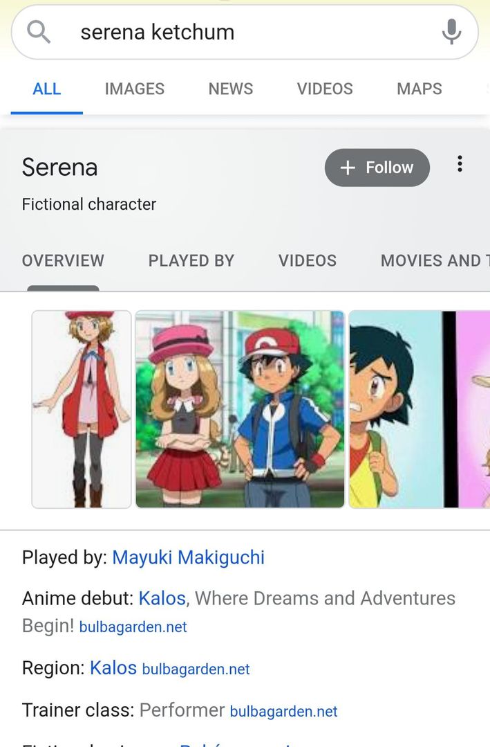 That's right! Serena Ketchum. | Scrolller