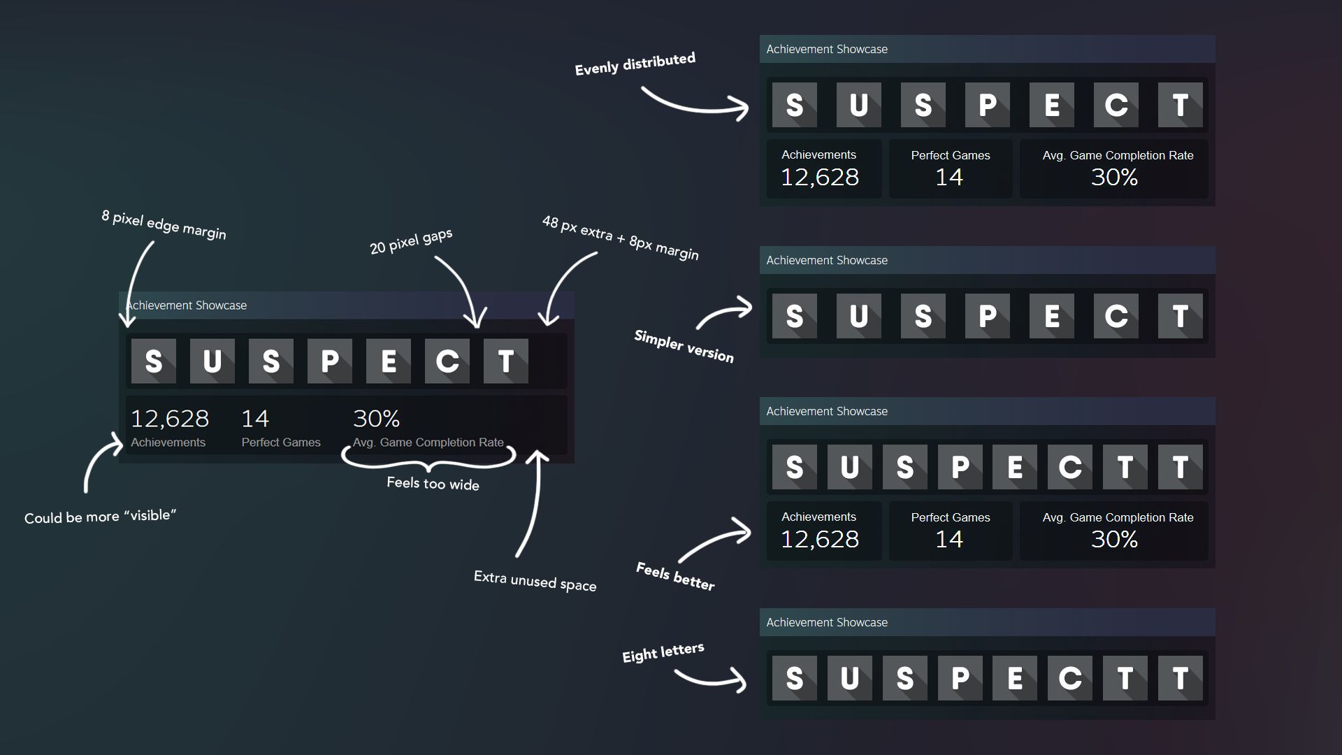 The achievement showcase has triggered my ocd for years now. | Scrolller
