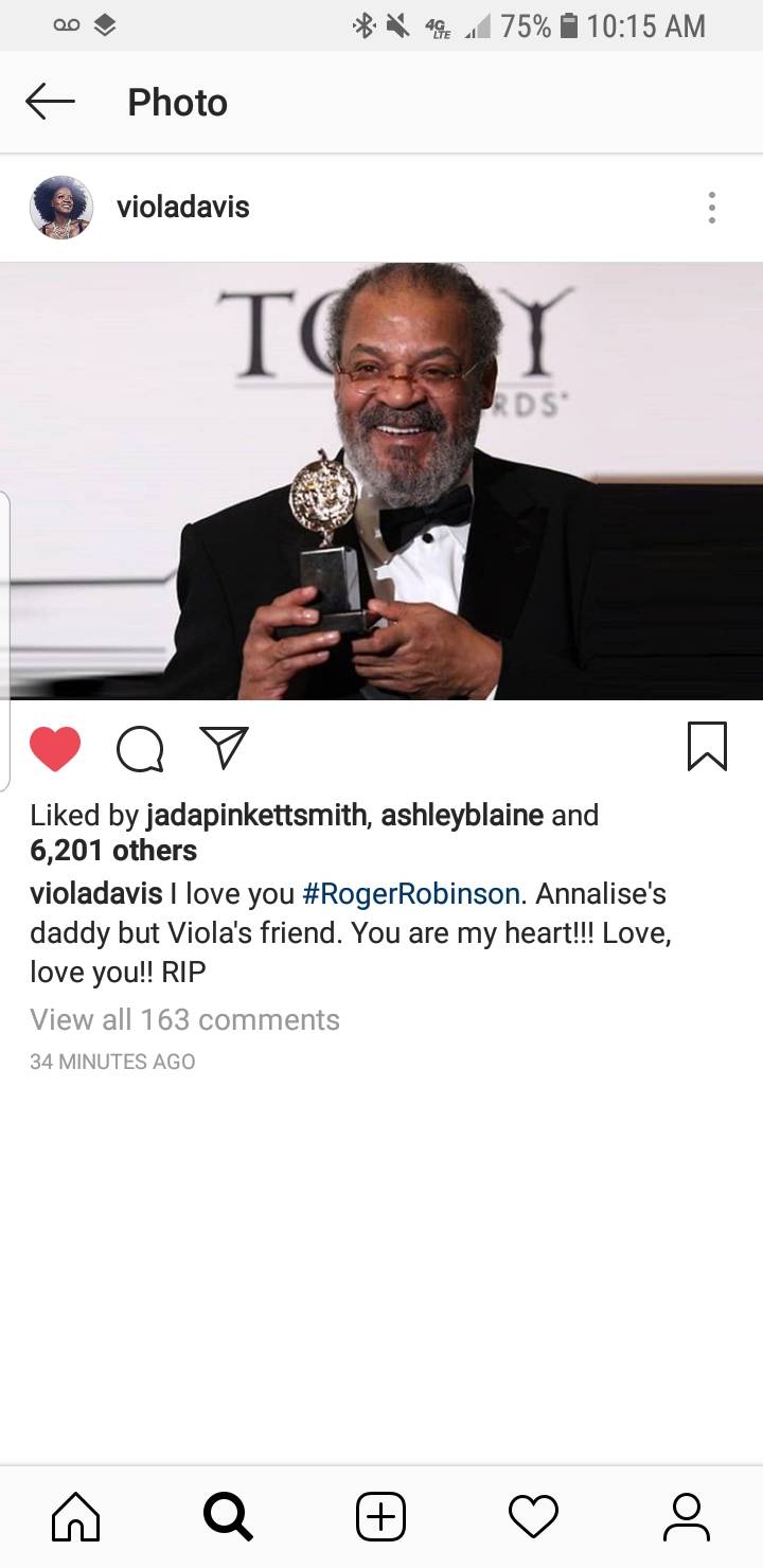 The actor who played Annalise's dad has died :( | Scrolller