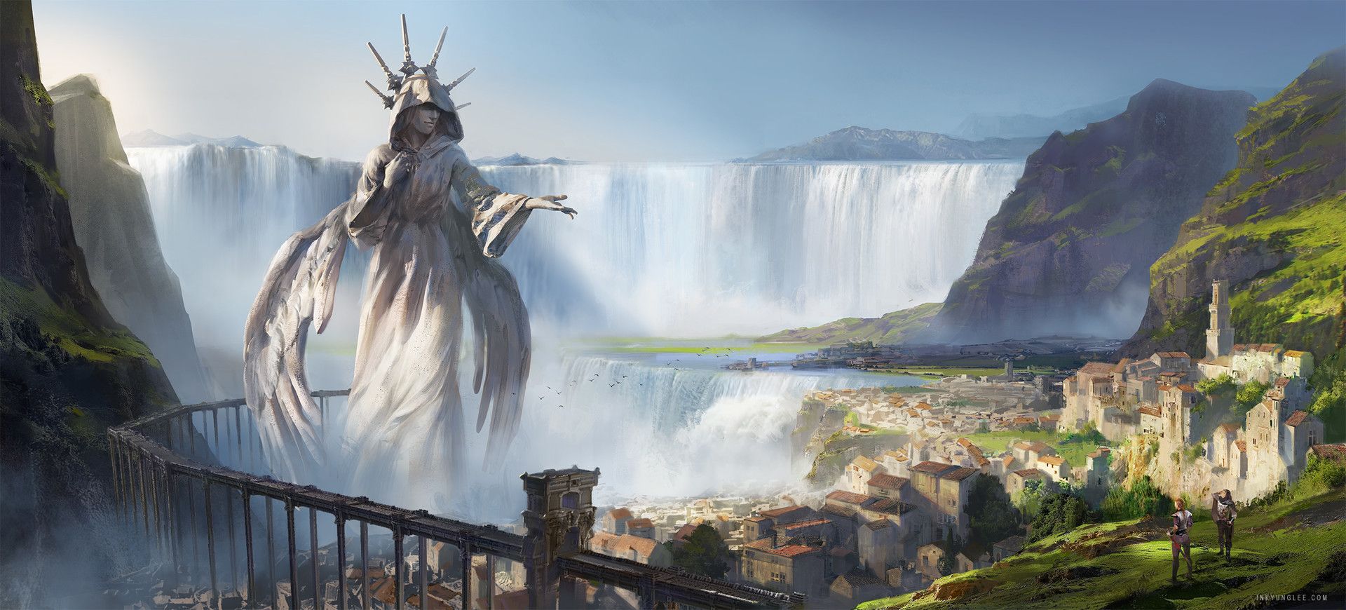 The Angel Bridge by Anna Inkyung Lee | Scrolller