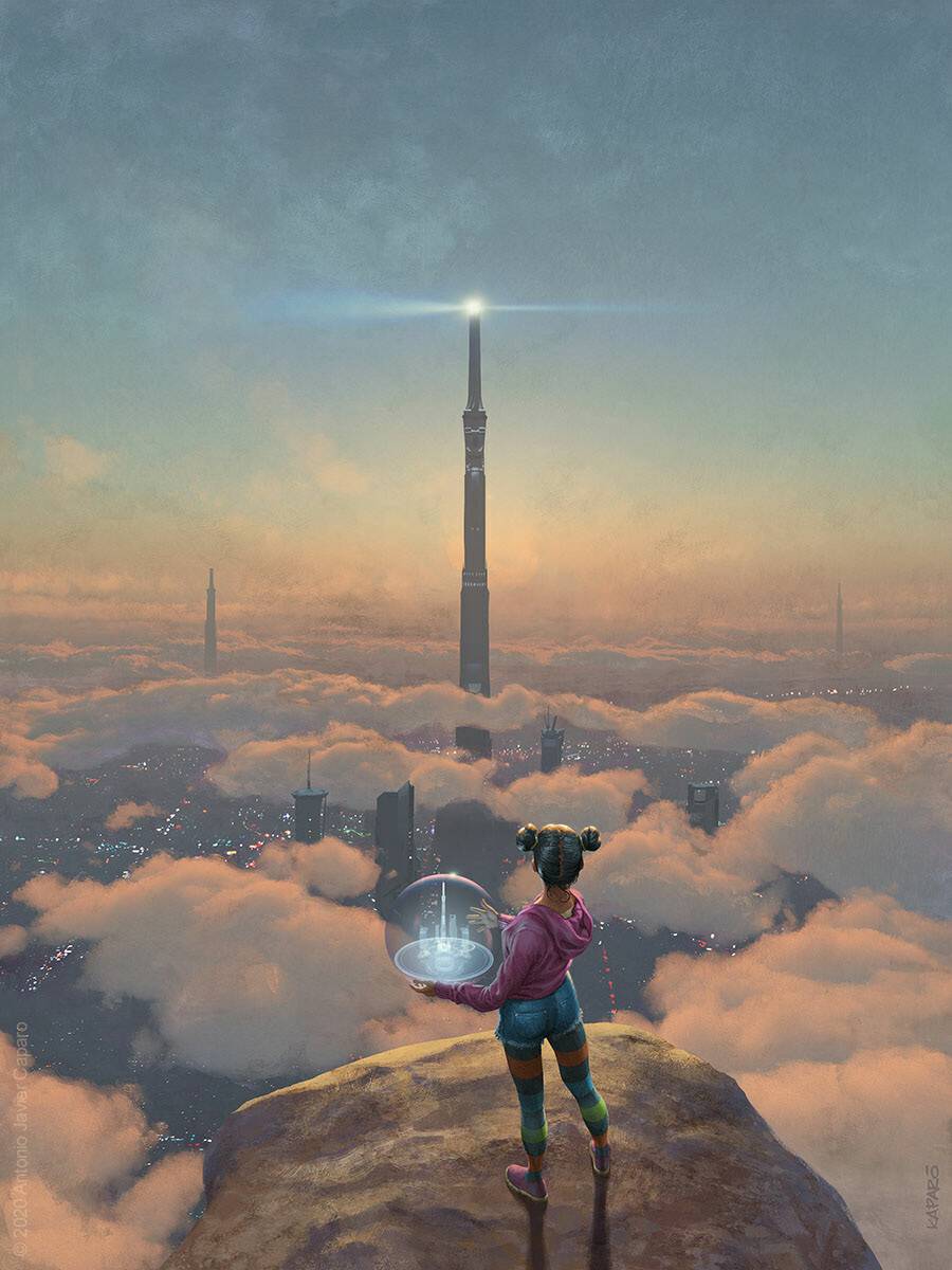 The Beacon by Antonio Caparo | Scrolller