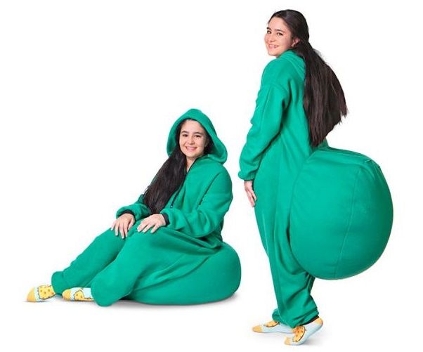 The bean bag onesie. | Scrolller