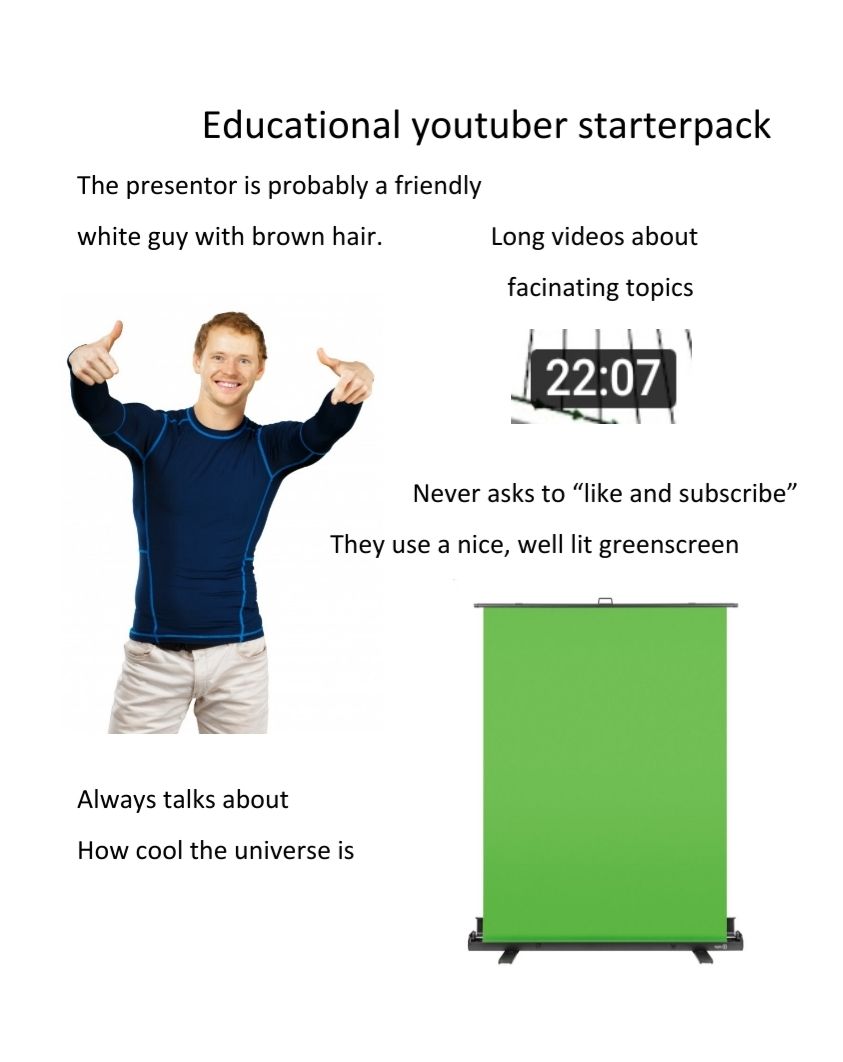 The best side if youtube (the educational part) starterpack | Scrolller