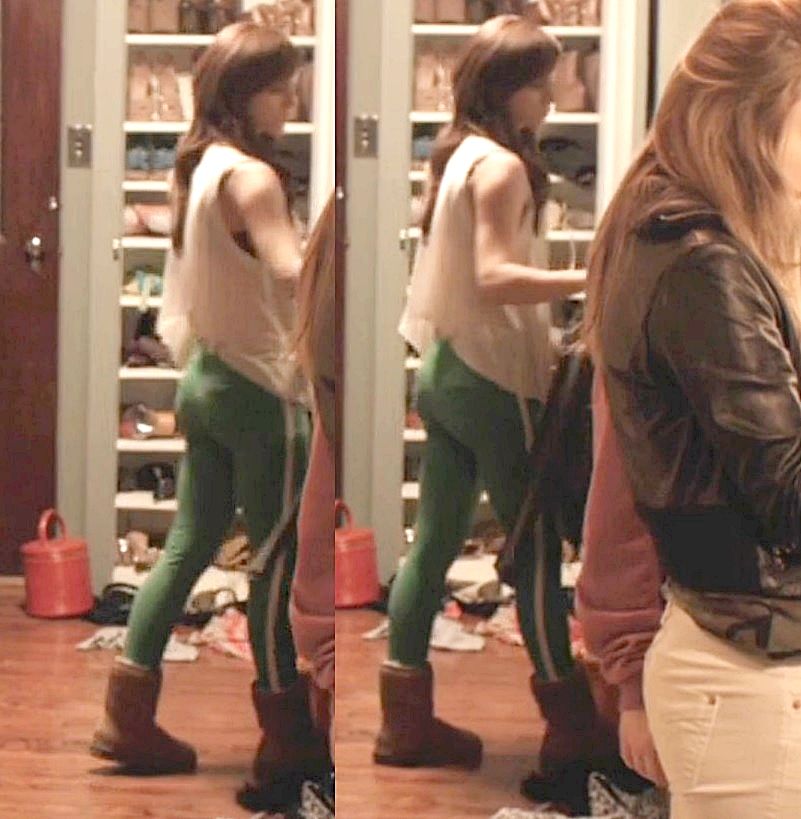 The Bling Ring, Emma in green leggings, slightly edited(unedited photo in comments) | Scrolller