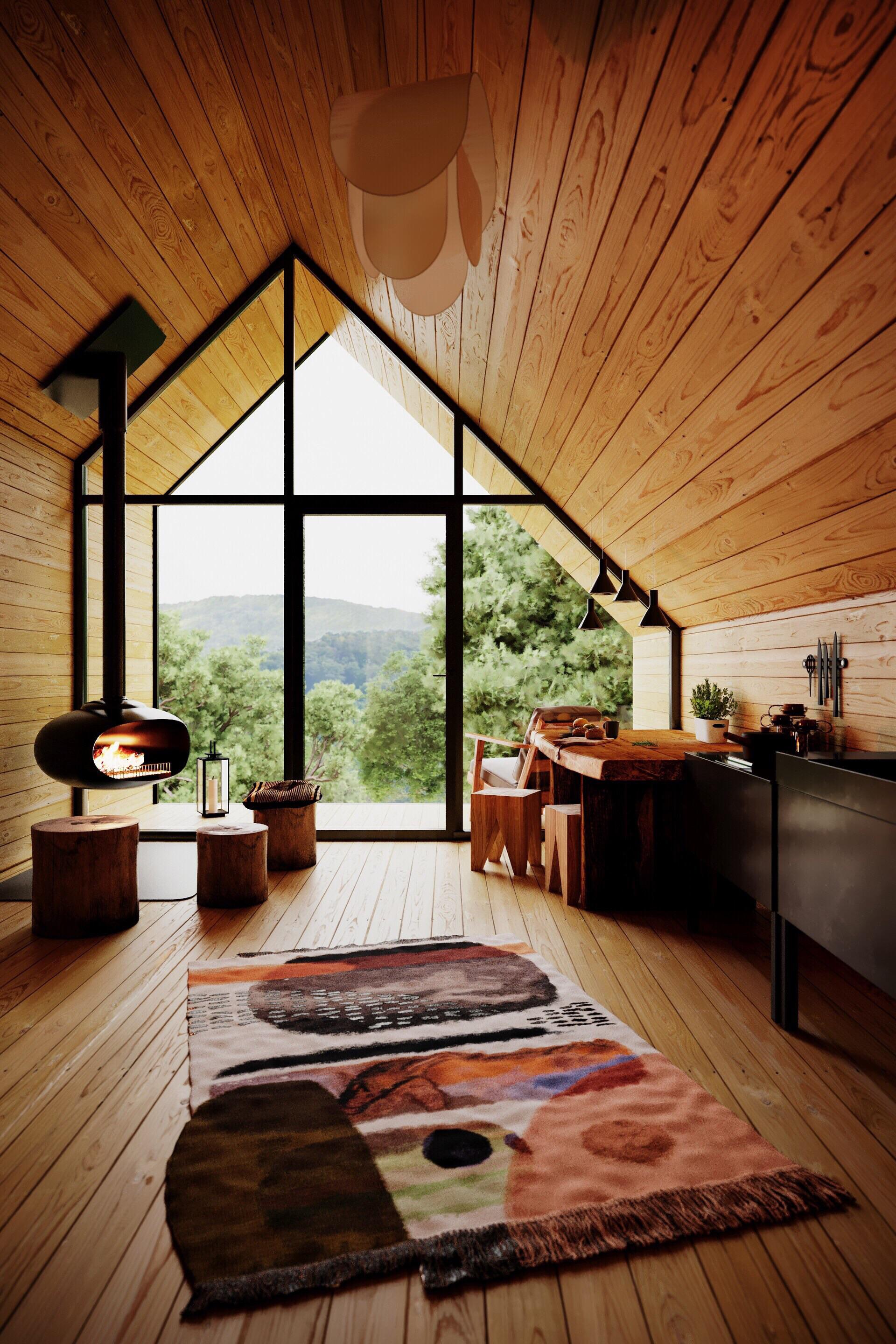 The Cabin - interior. | Scrolller