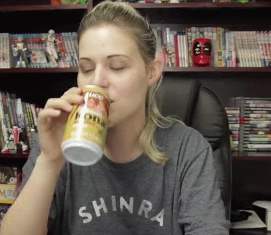 The coffee chug, a gif | Scrolller