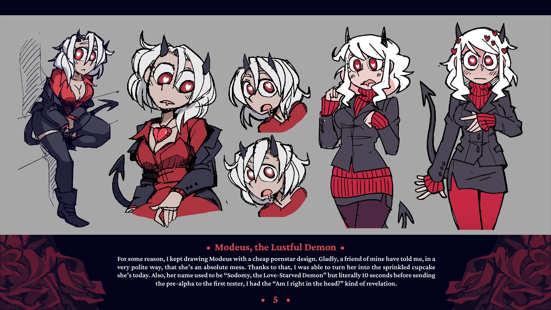 The colored Concept Art of Modeus | Scrolller