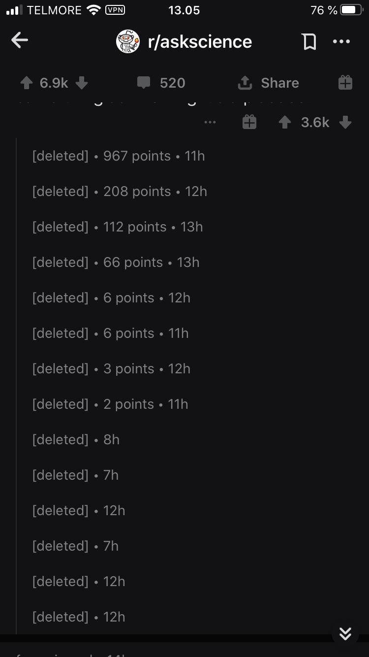 The comments of regret. | Scrolller