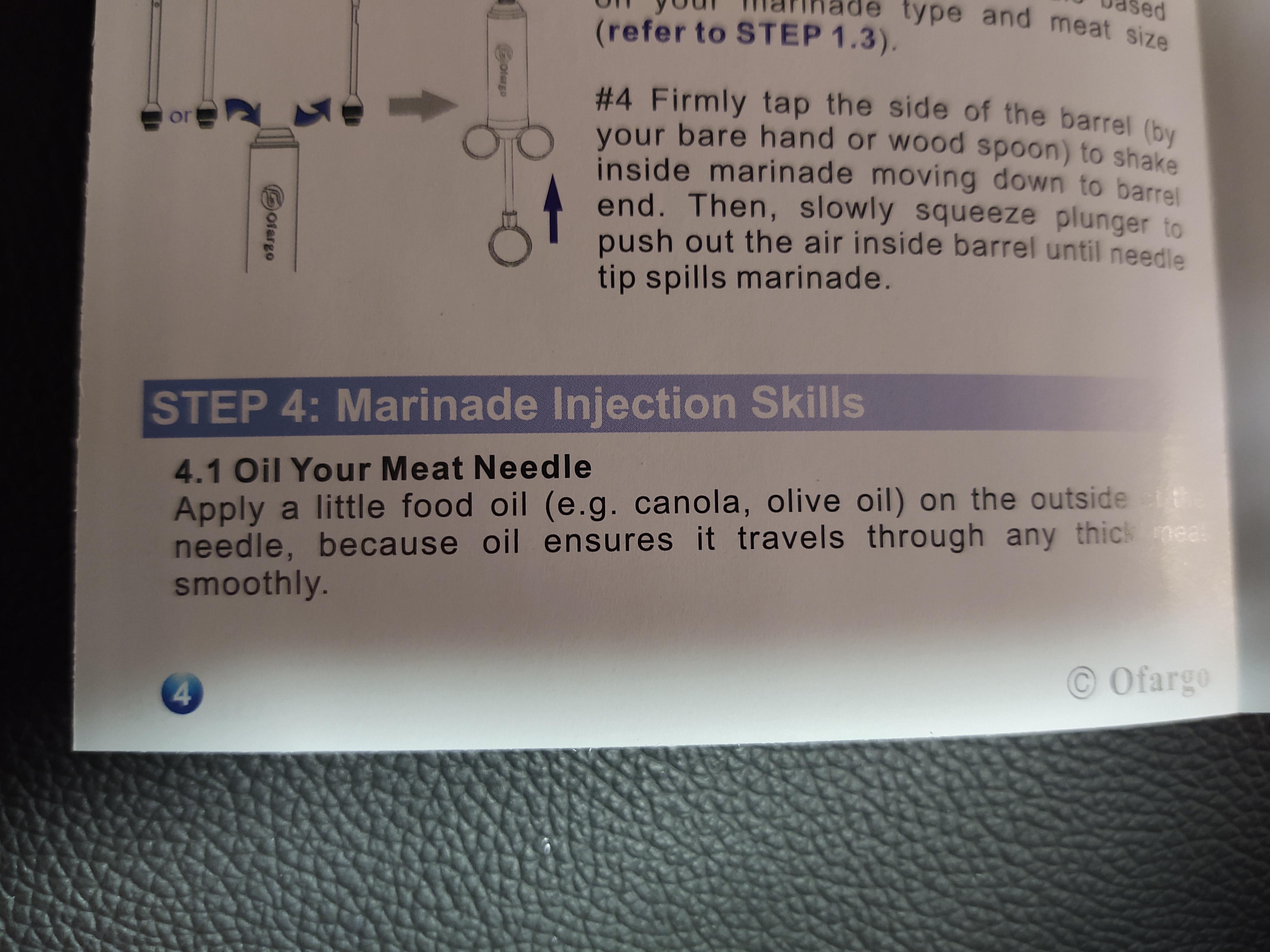 The directions for my "flavor syringe" | Scrolller
