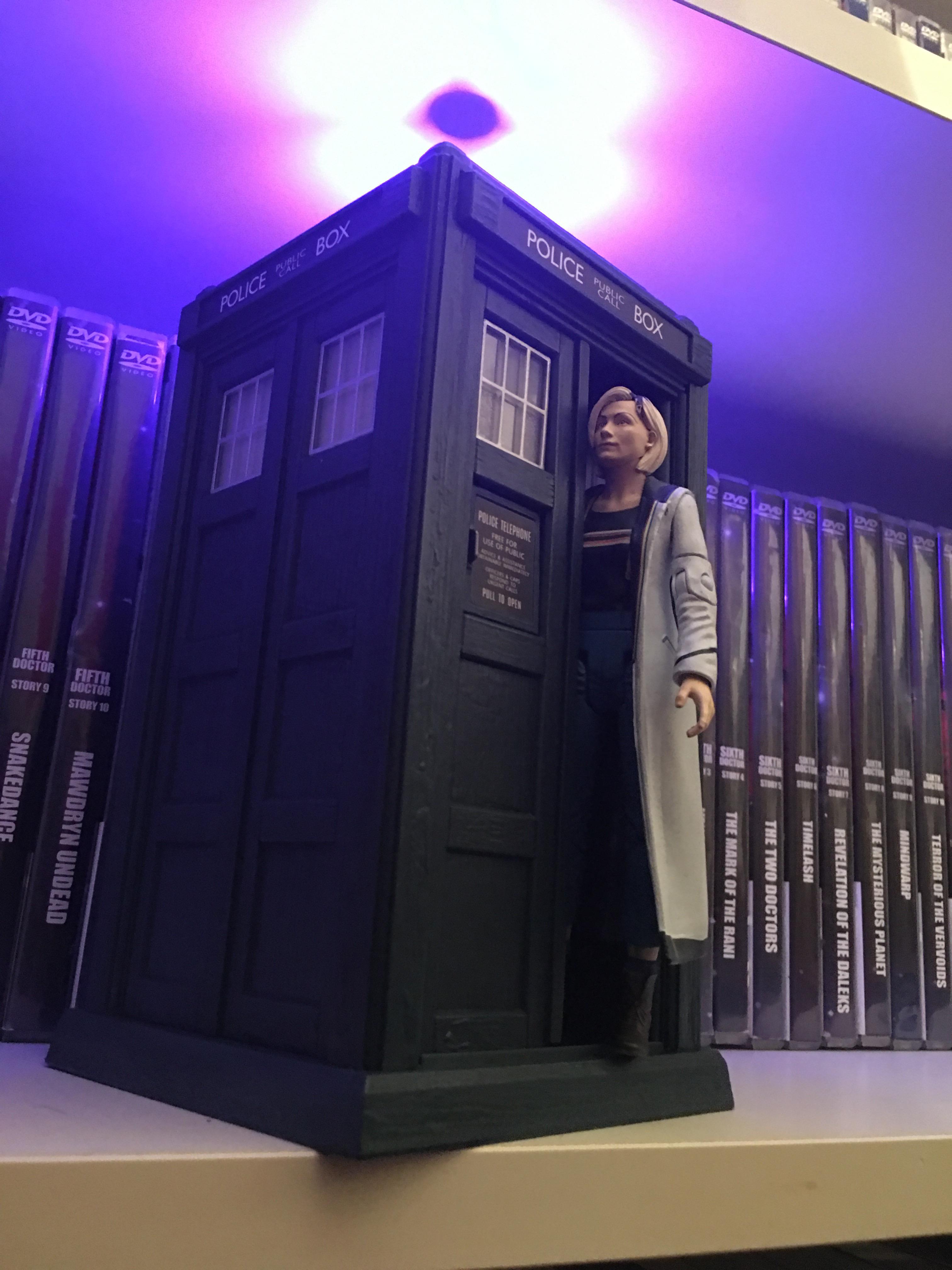 The Doctor and her TARDIS, in figure form! | Scrolller