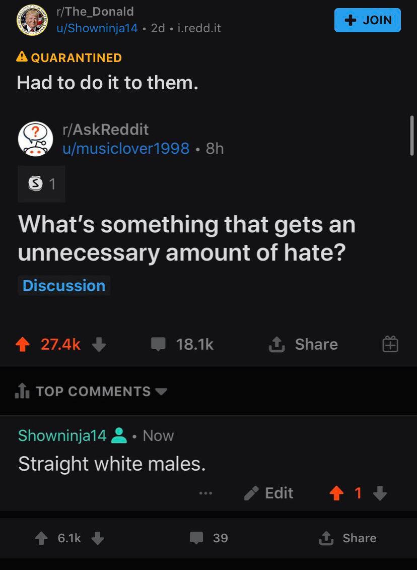 The Donald back at it again with laughable amounts of fragility | Scrolller