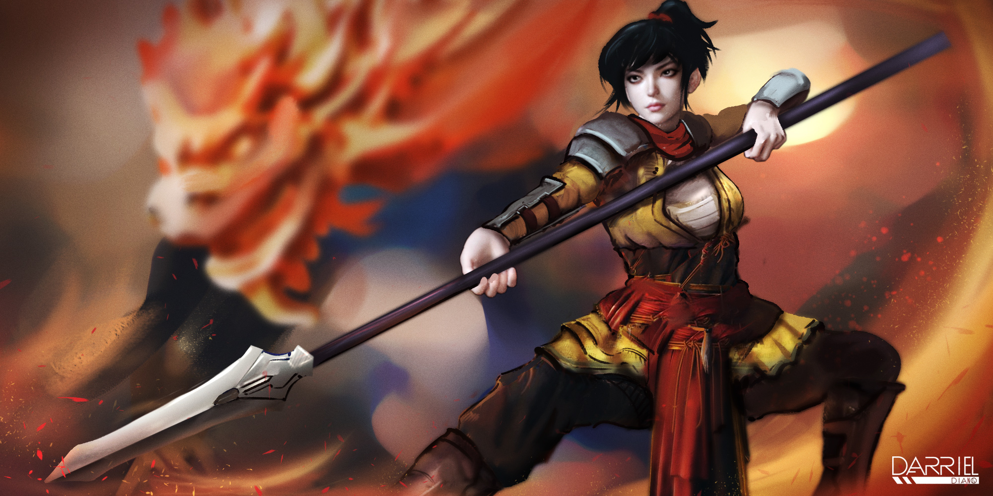 The Dragon Warrior [OC] | Scrolller