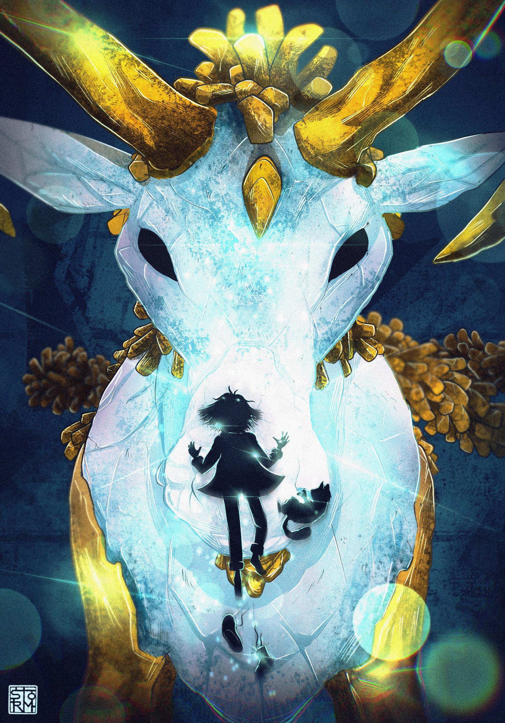 « The Encounter », Me, Procreate, 2020 | Scrolller