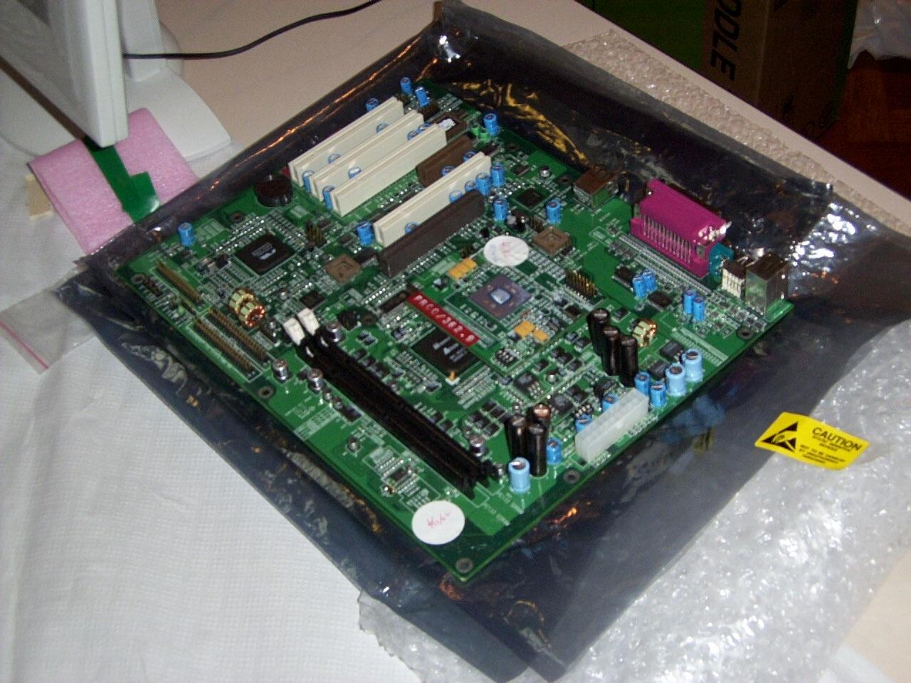 The first prototype AmigaOne, commissioned by EyeTech in the UK, back in 2002 | Scrolller
