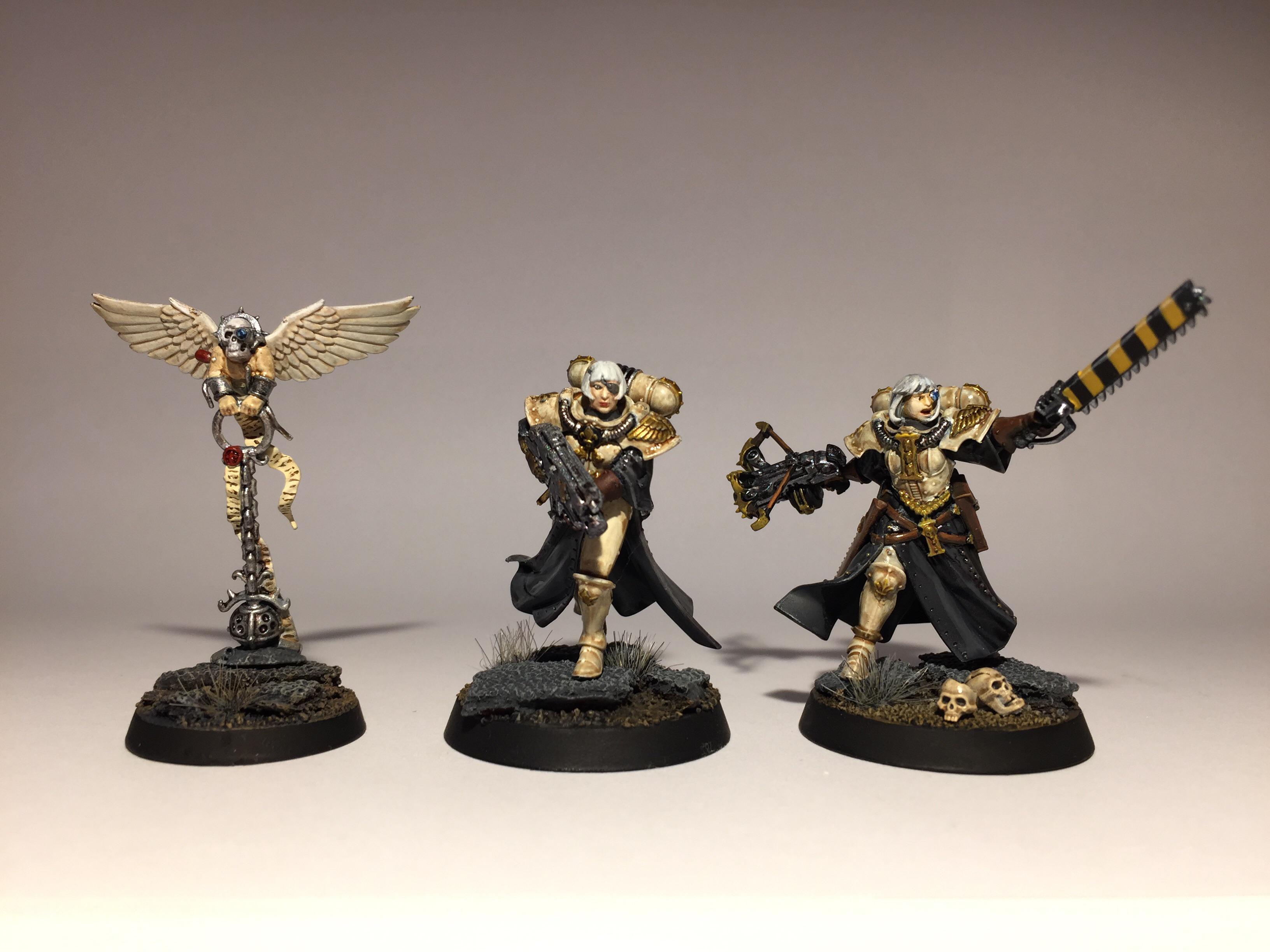 The first three miniatures I’ve painted in over 10 years, after getting back into the hobby. C&C ...