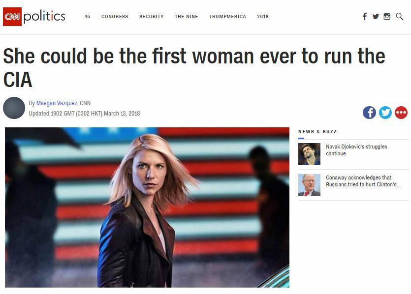 The first woman ever to run the CIA | Scrolller