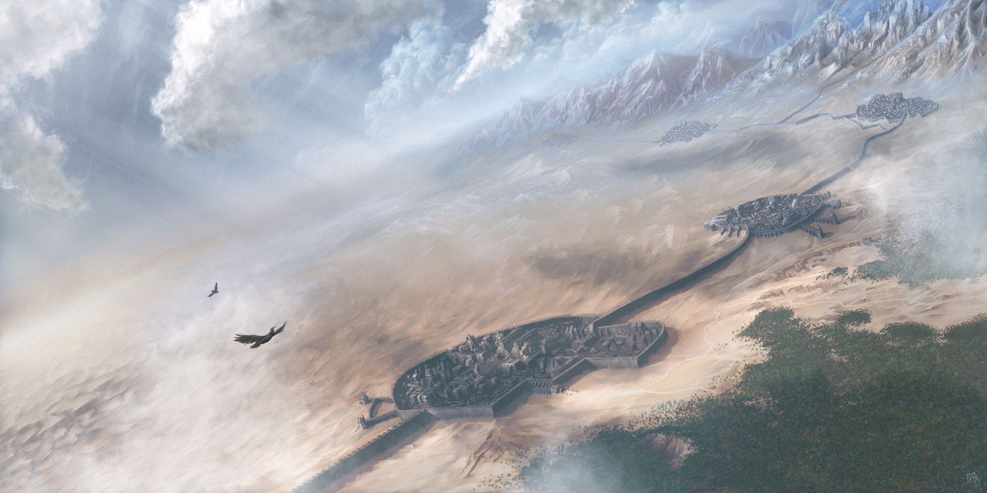 The Five Forts, Song of Ice and Fire by Enrique Murguia | Scrolller