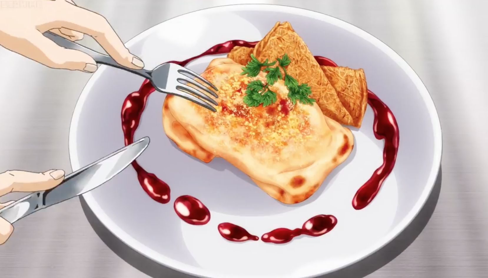 The foods of shokugeki no Soma They're wonderful. | Scrolller