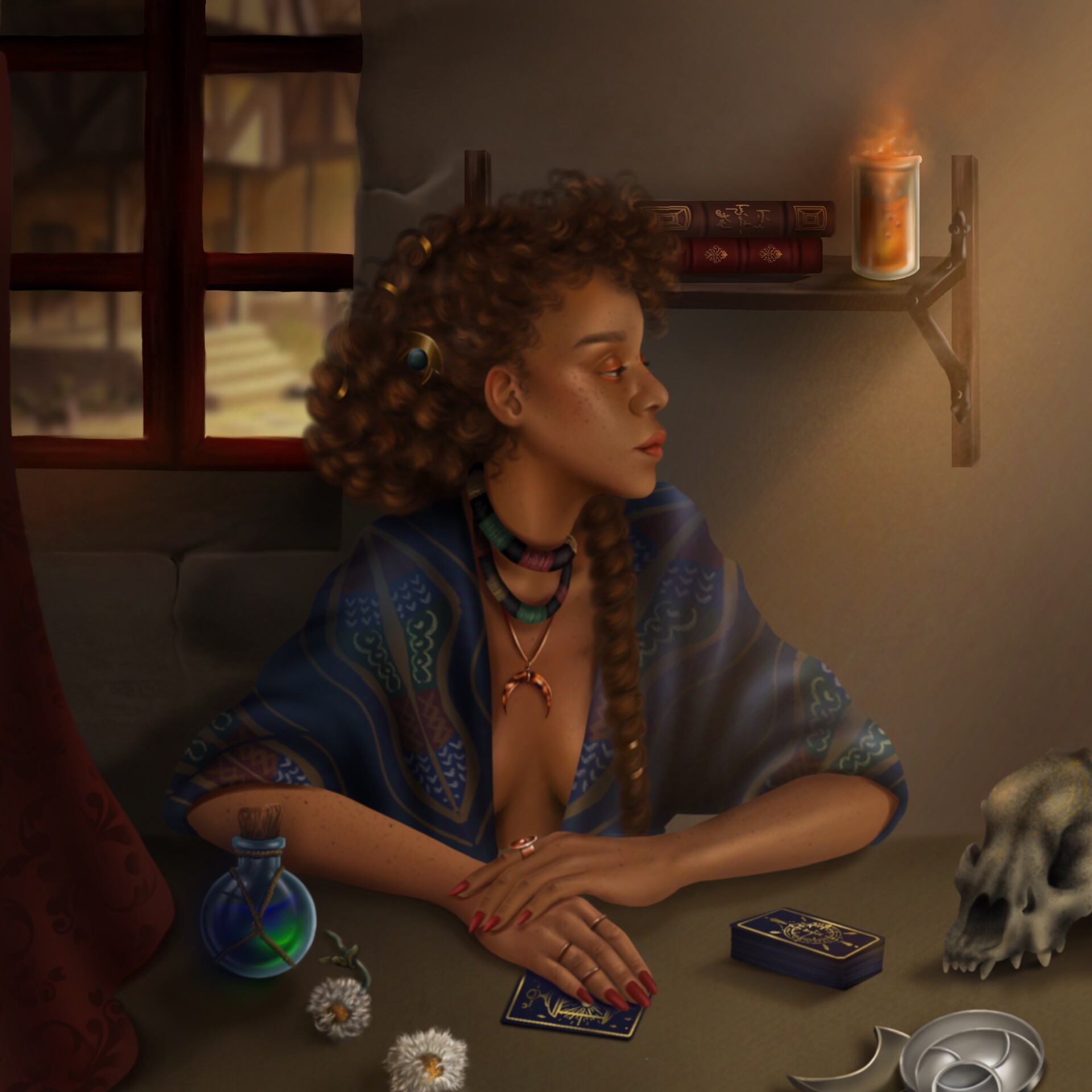 The Fortune Teller of Tilo Street by Pahury | Scrolller