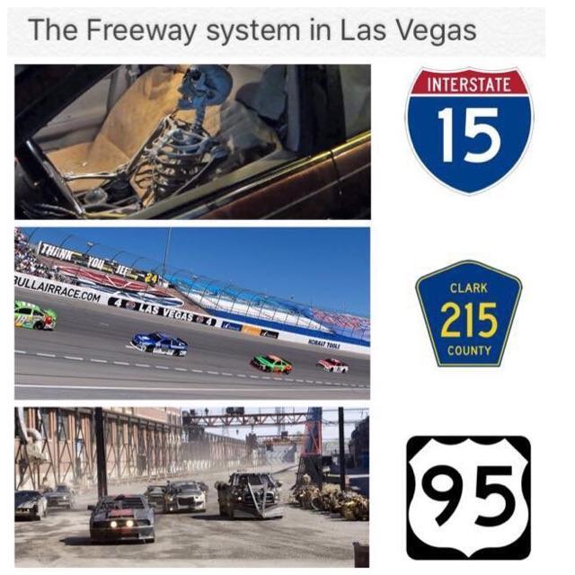 The Freeway system in Las Vegas | Scrolller