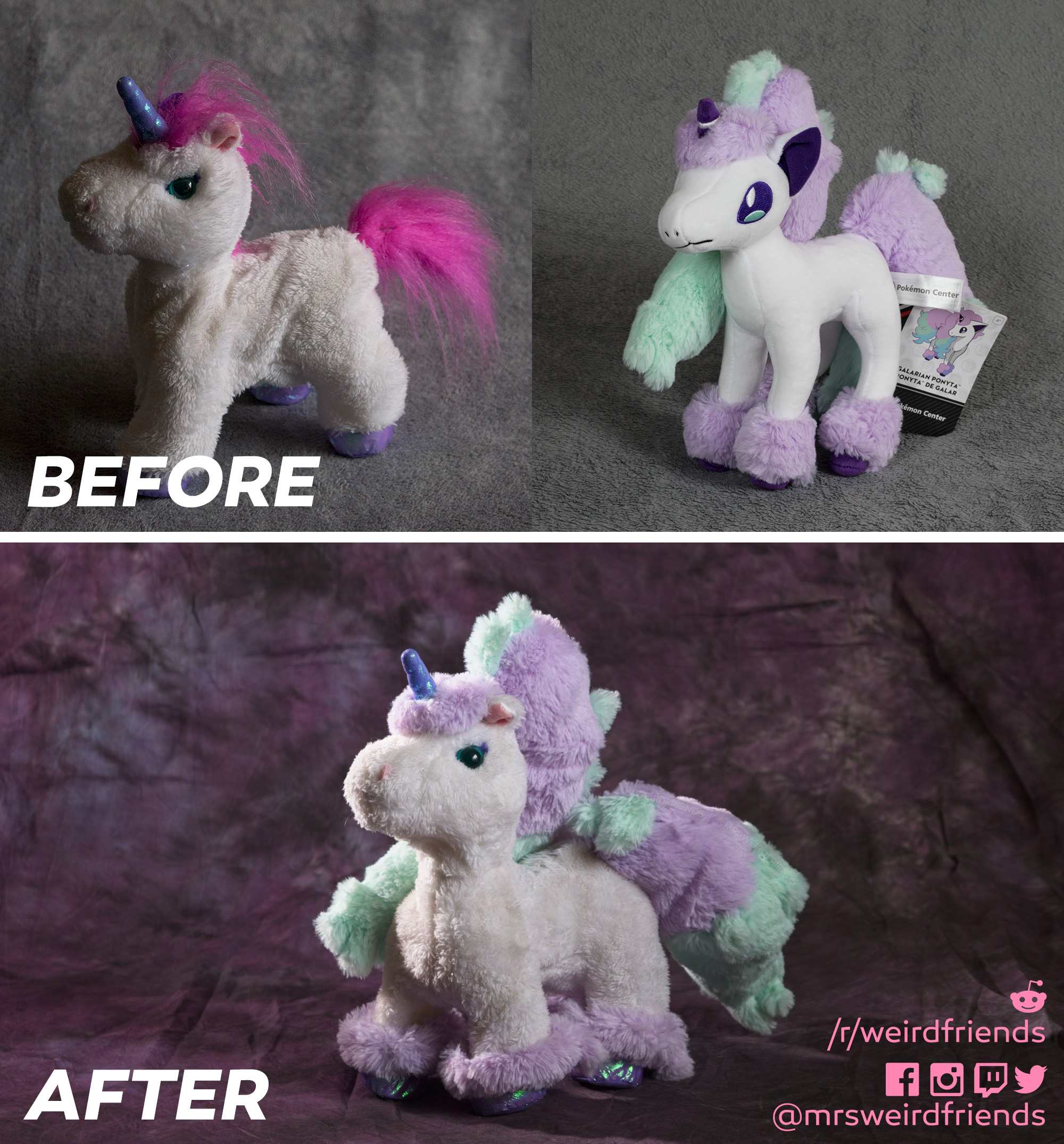 The Galarian Ponyta makeover! (Video in comments) | Scrolller