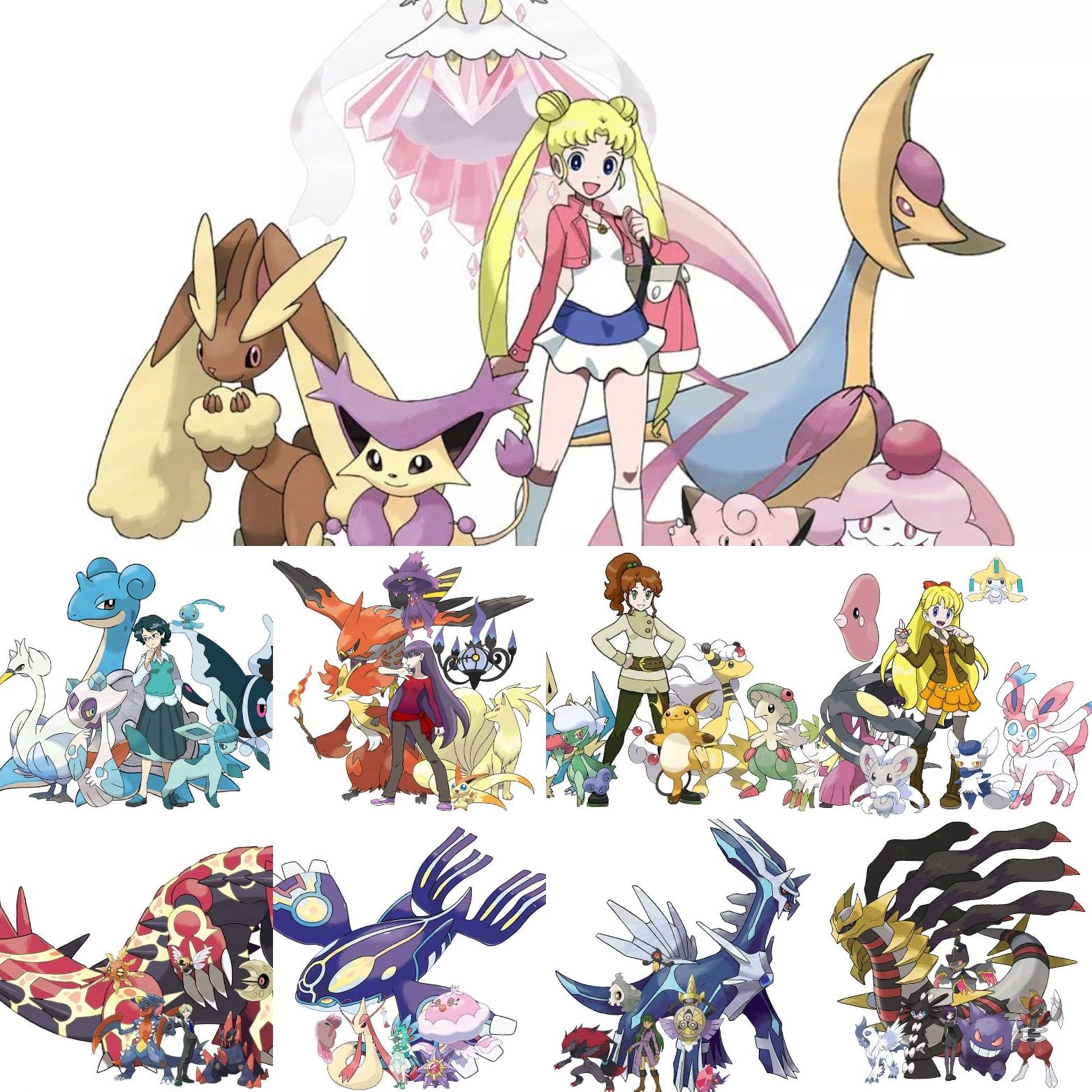 The girls as Pokemon trainers! | Scrolller