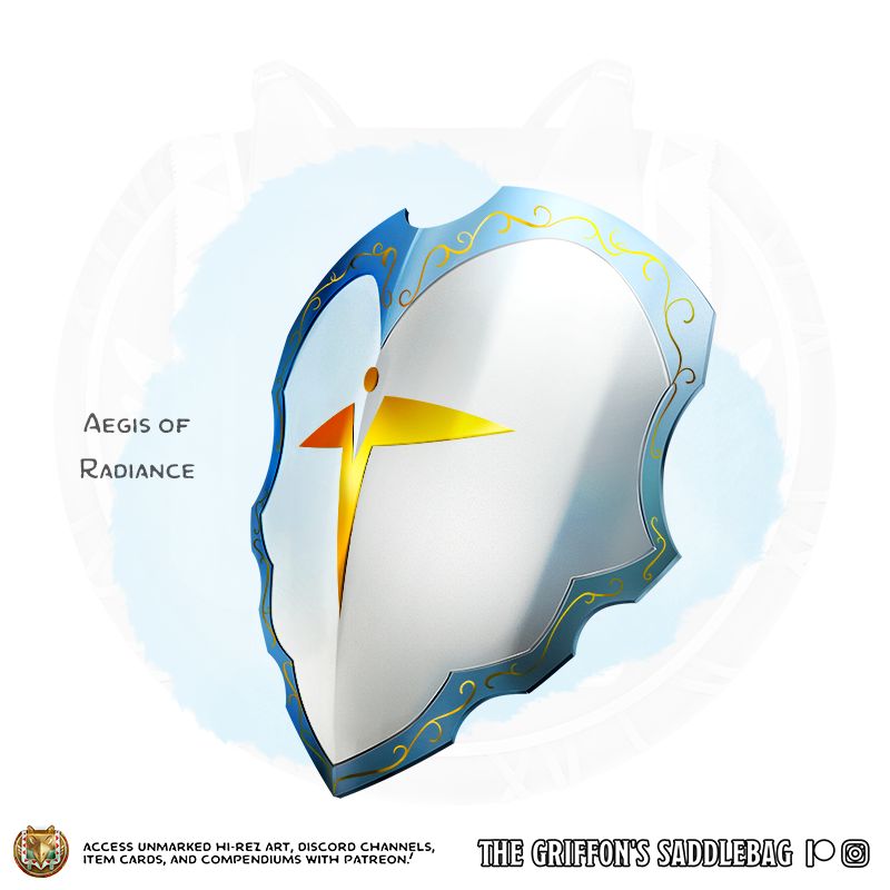{The Griffon's Saddlebag} Aegis of Radiance | Armor (shield) | Scrolller