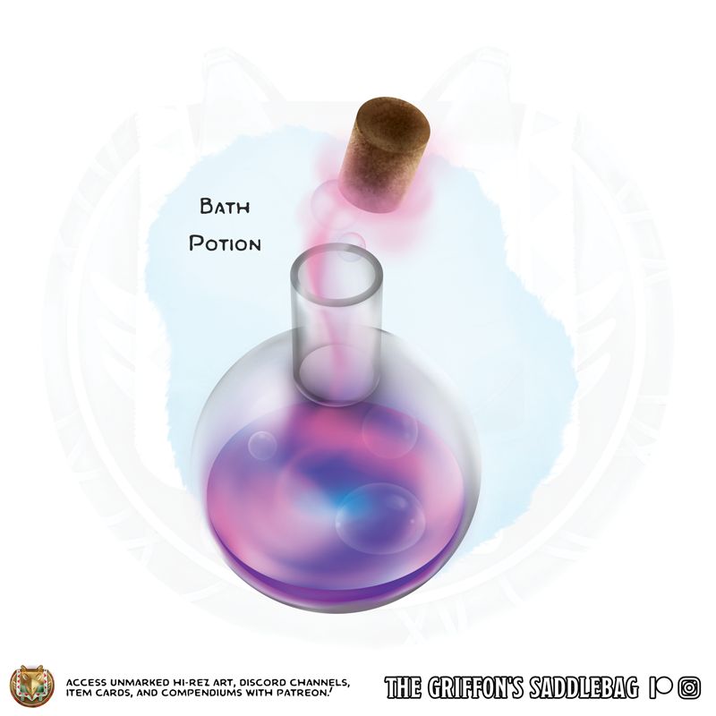 {The Griffon's Saddlebag} Bath Potion | Potion | Scrolller