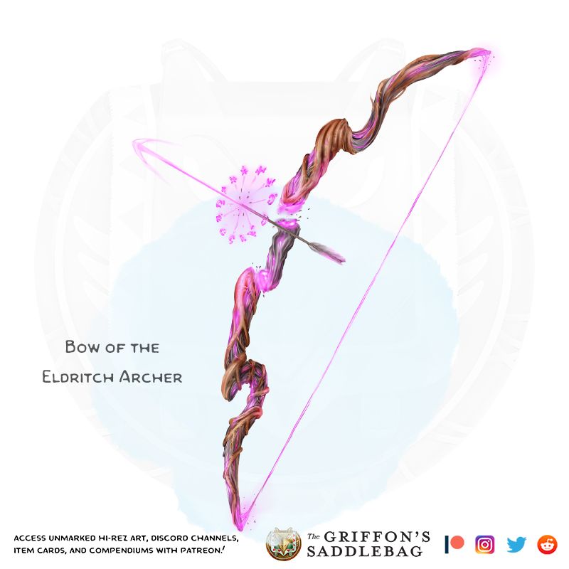 {The Griffon's Saddlebag} Bow of the Eldritch Archer | Weapon (shortbow) | Scrolller