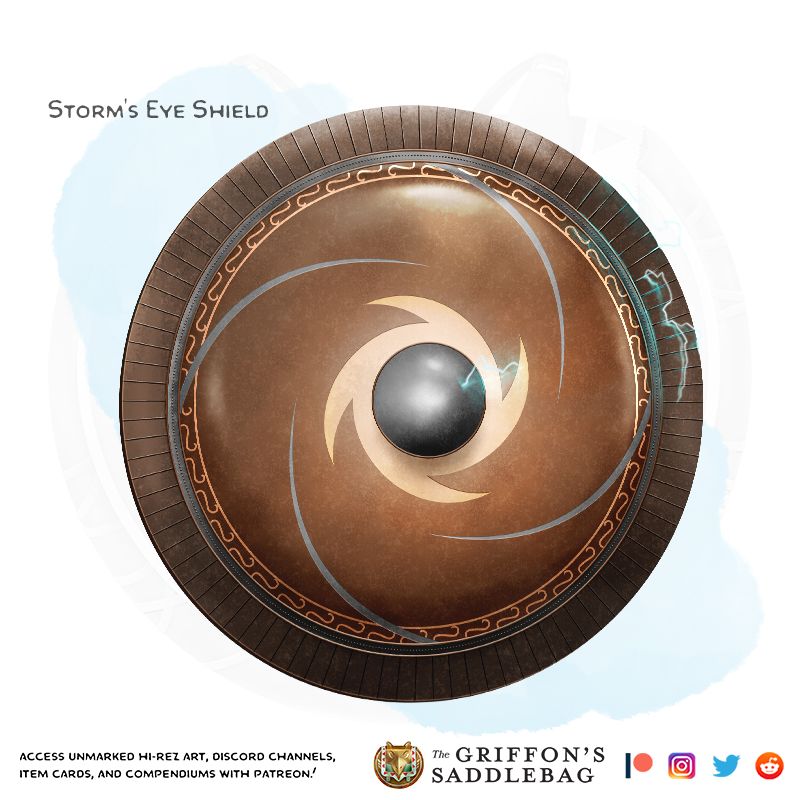 {The Griffon's Saddlebag} Storm's Eye Shield | Armor (shield) | Scrolller