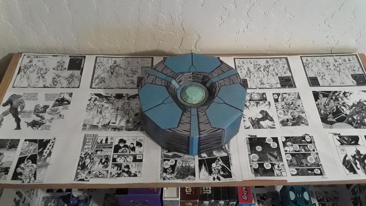 The Guyver Unit Papercraft came out really good! | Scrolller