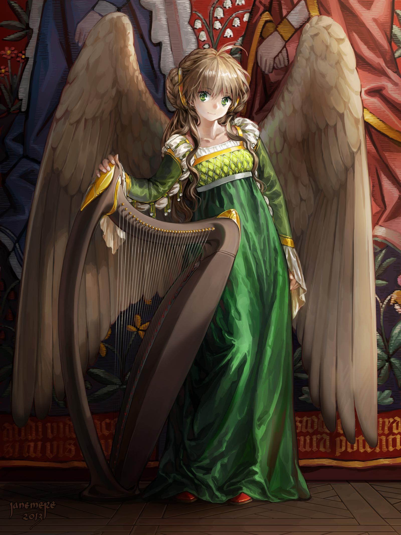 The Harpist, by Jane Mere | Scrolller