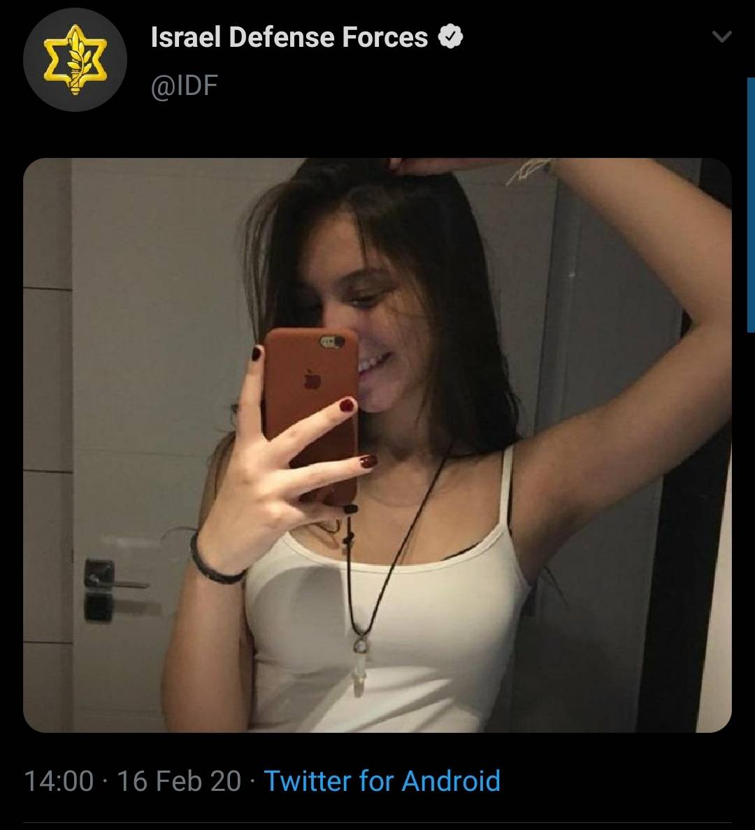 The israeli defence forces account actually tweeted this. From android. This is not fake ...