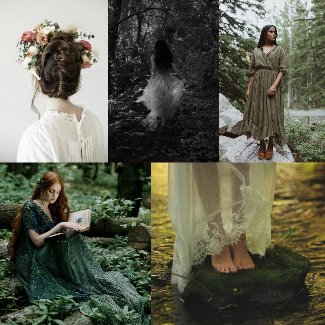 The Kibbe Types as Mythical Creatures: Soft Natural as a Forest Nymph | Scrolller