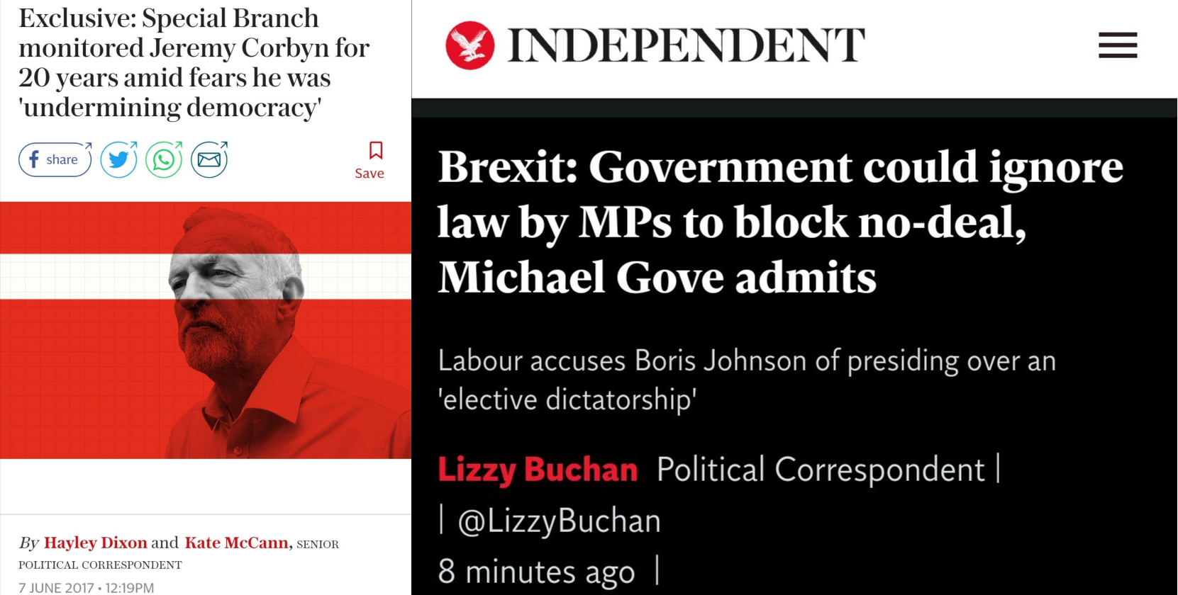 The 'left wing' media in action | Scrolller