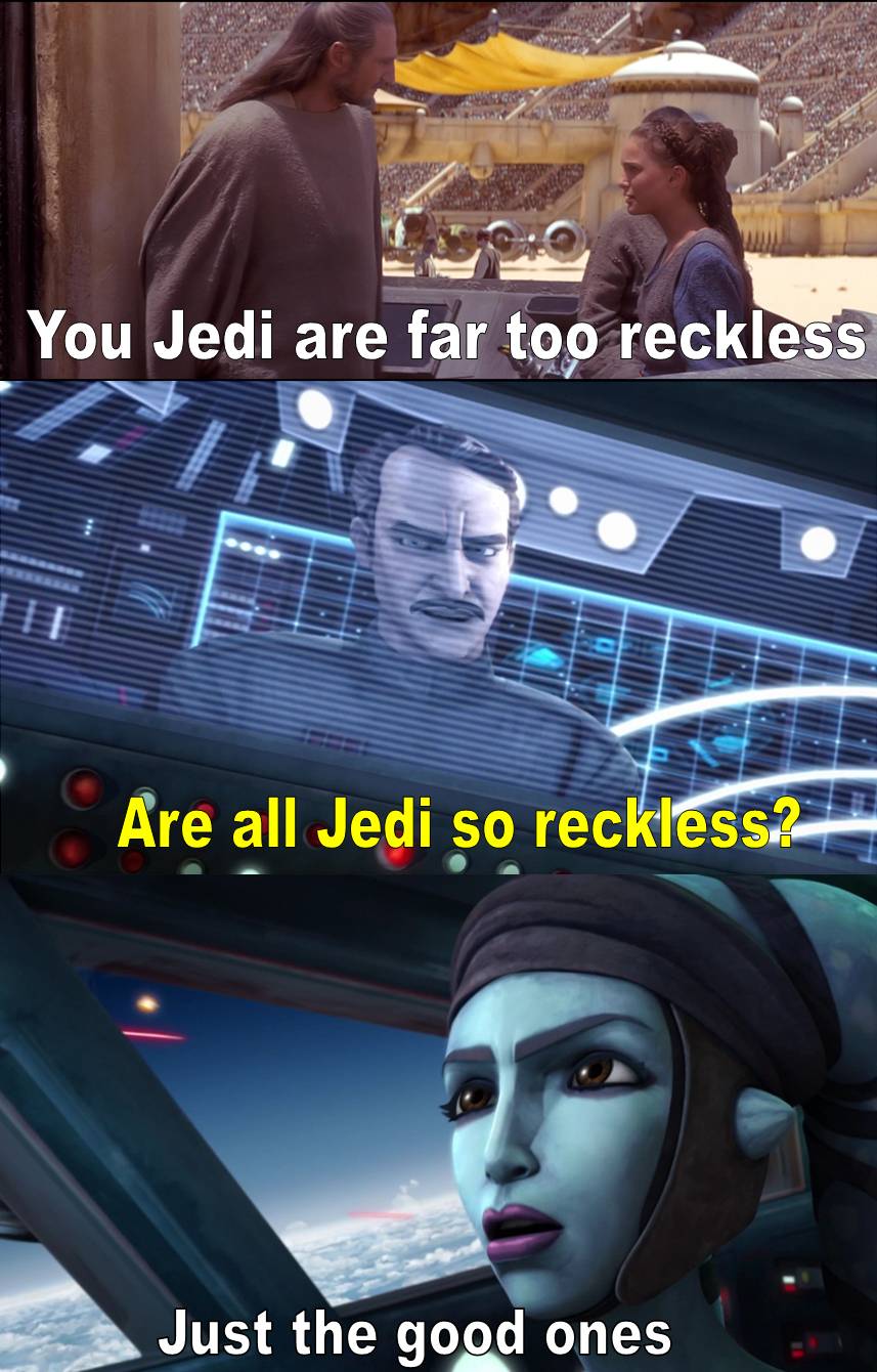 The mark of a good Jedi | Scrolller