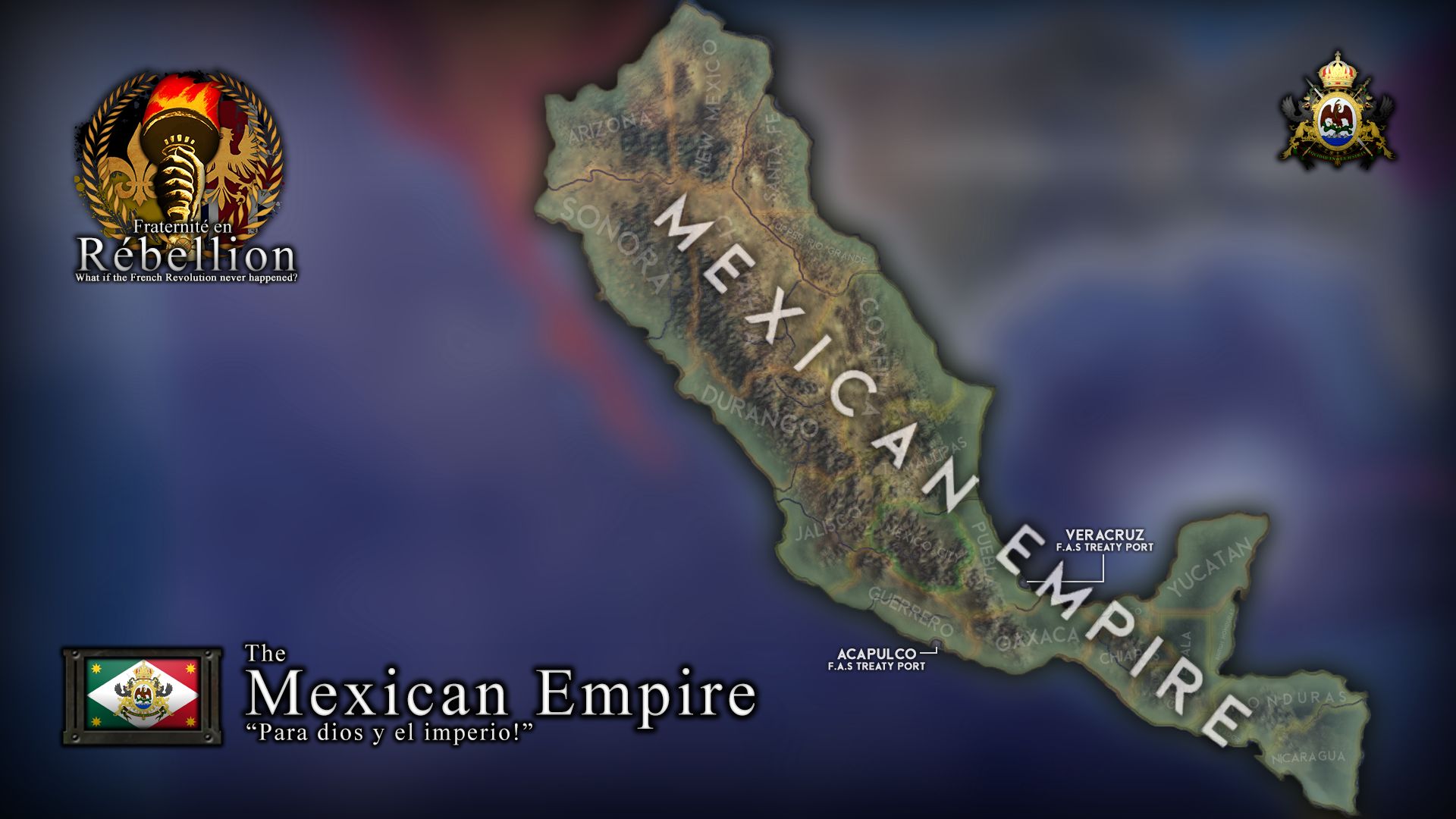 The Mexican Empire in 1933! | Fraternité en Rébellion | Scrolller