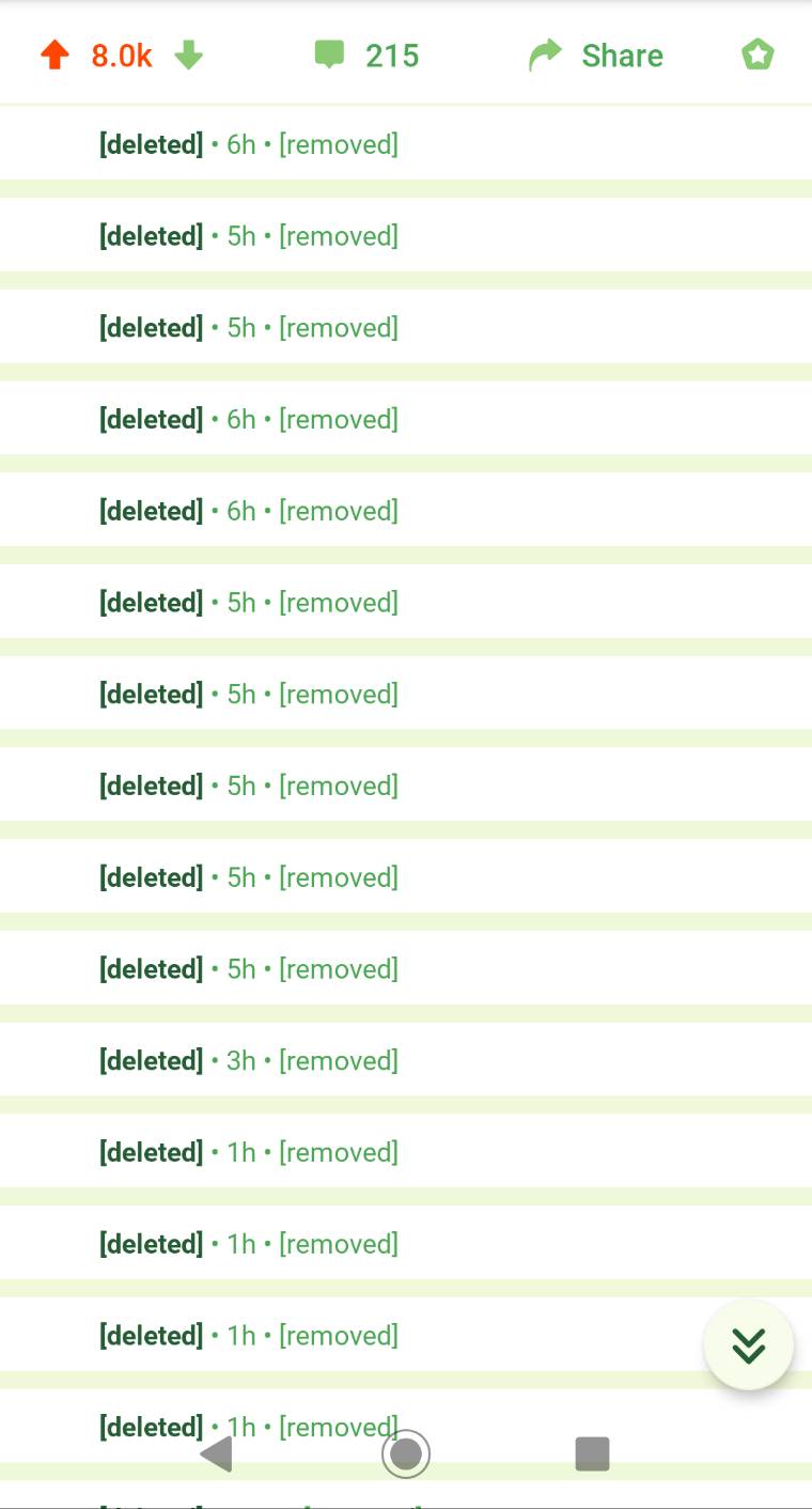 The mods nuked this post | Scrolller