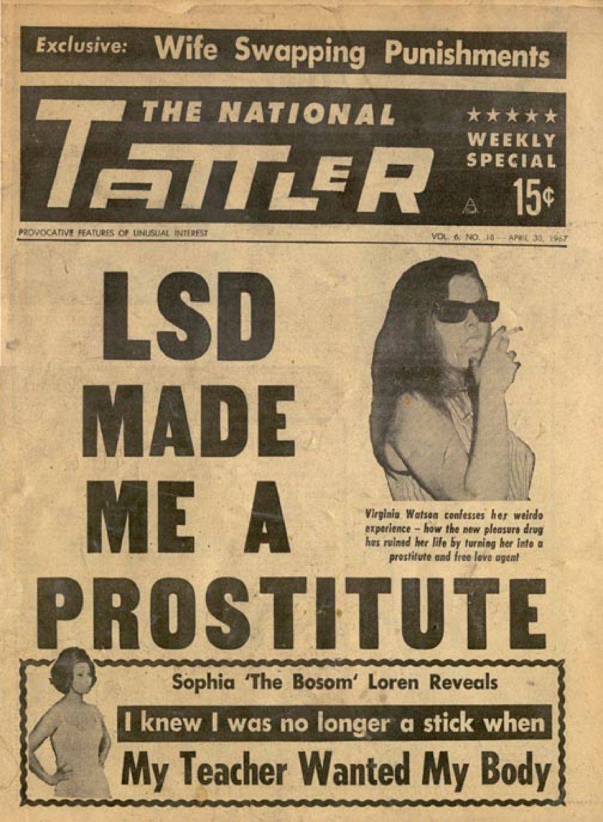 The National Tattler: Provocative Features of Unusual Interest, April 1967 | Scrolller