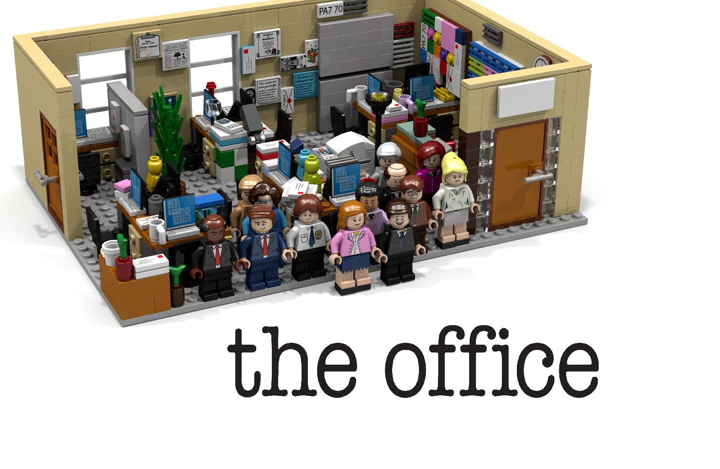 The office Lego set | Scrolller