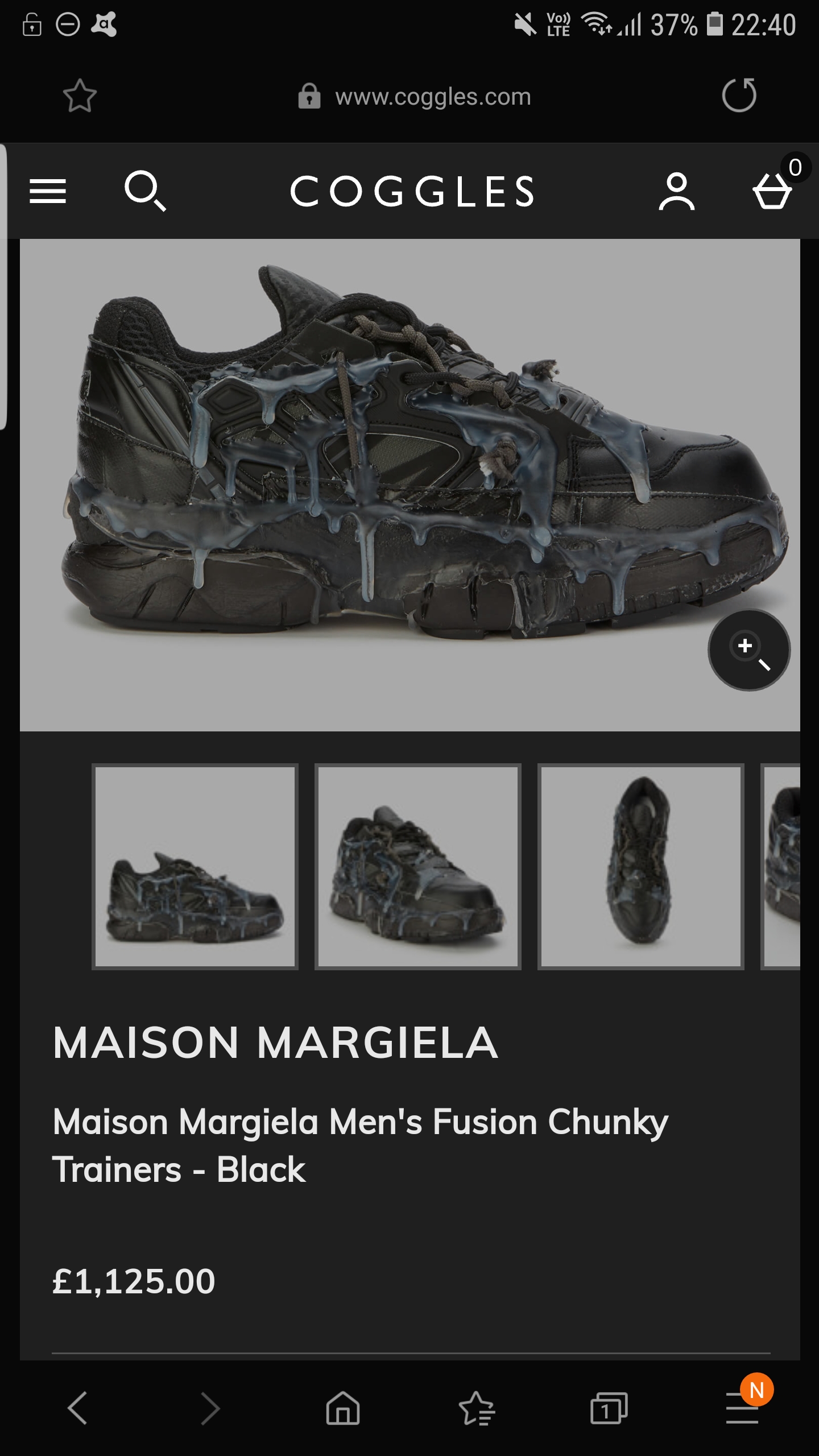 The official coomer shoes yours for only 1,125£ | Scrolller