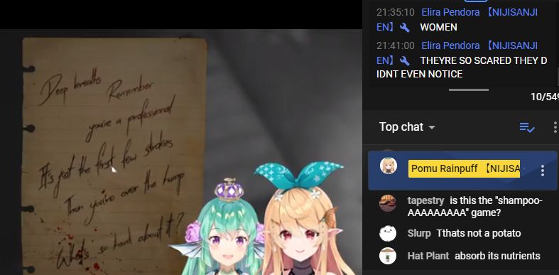 The ongoing NijiEN Impromptu Collab in a nutshell | Scrolller