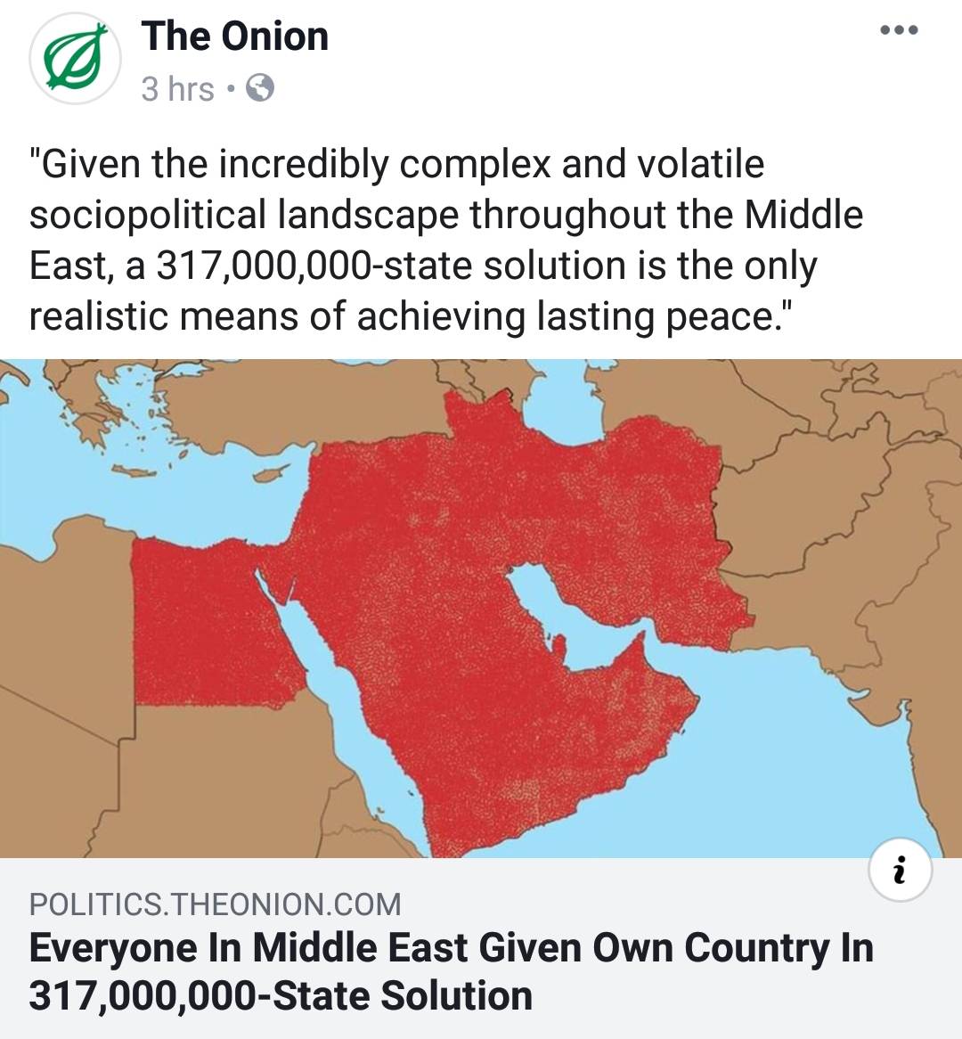 The Onion accidentally discovers the concept of private property | Scrolller